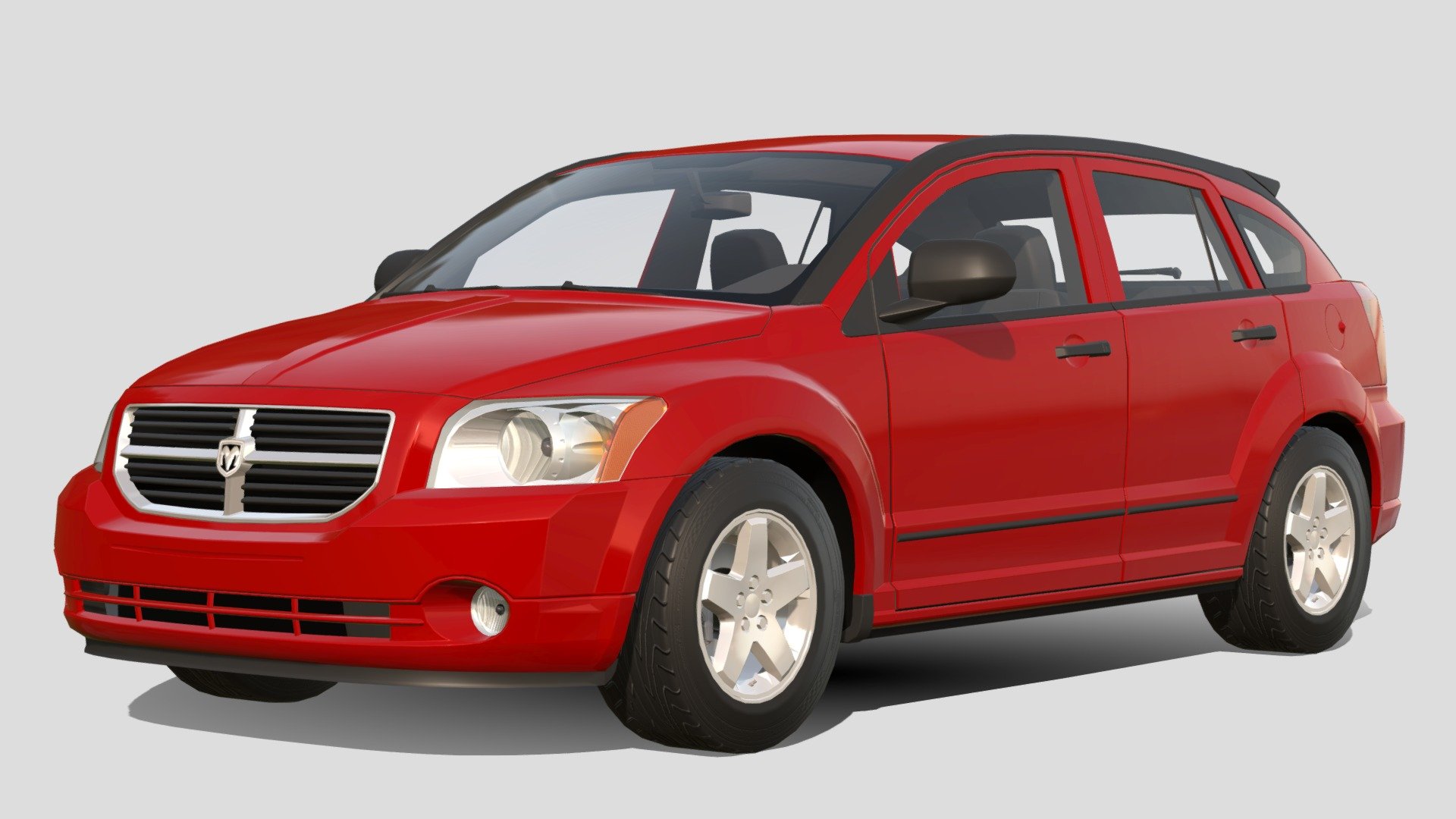2007 Dodge Caliber - Download Free 3D model by OUTPISTON [b9caecf] - Sketchfab