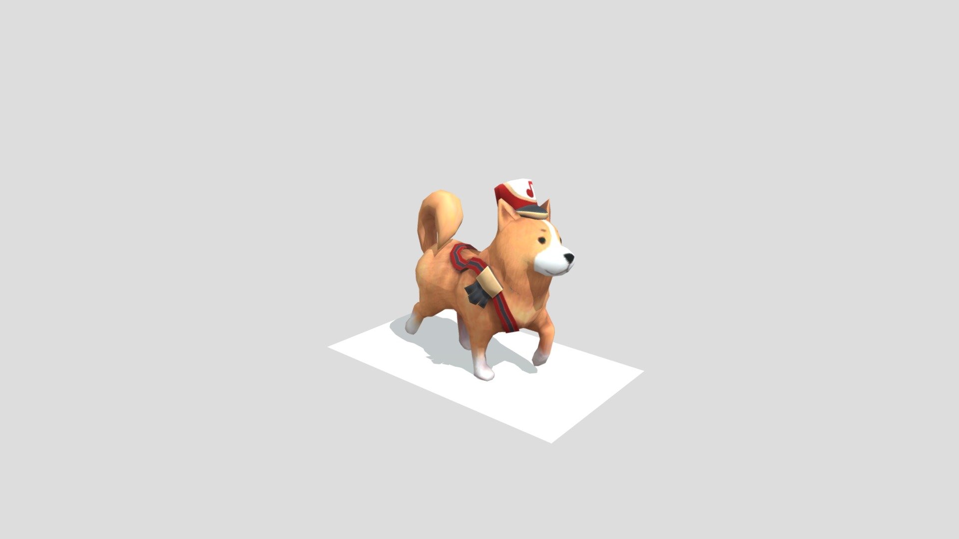 Marching Dog - Download Free 3D model by Tigerar1 (@allanromanreyes) [b9cb02c] - Sketchfab