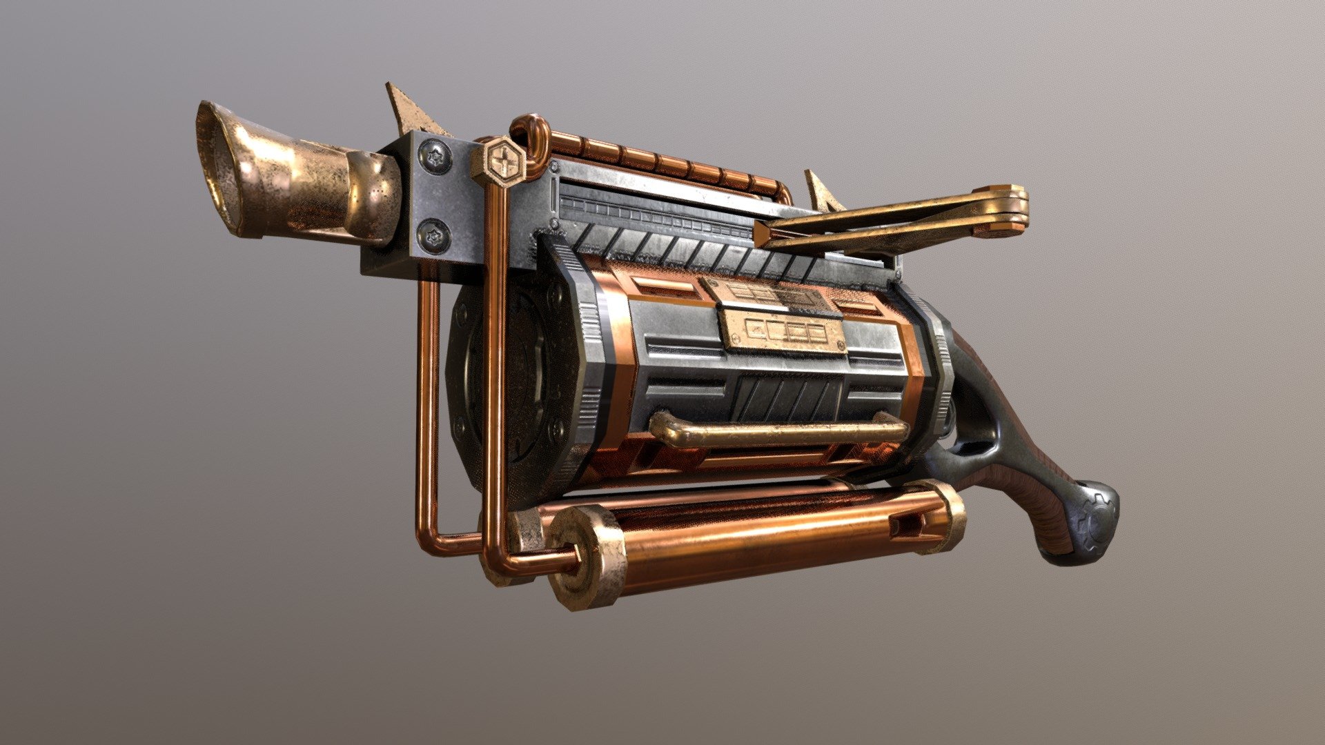 Arrow Caster MK2 - 3D model by Ben Chapman (@BenChapman) [b9cba5f ...