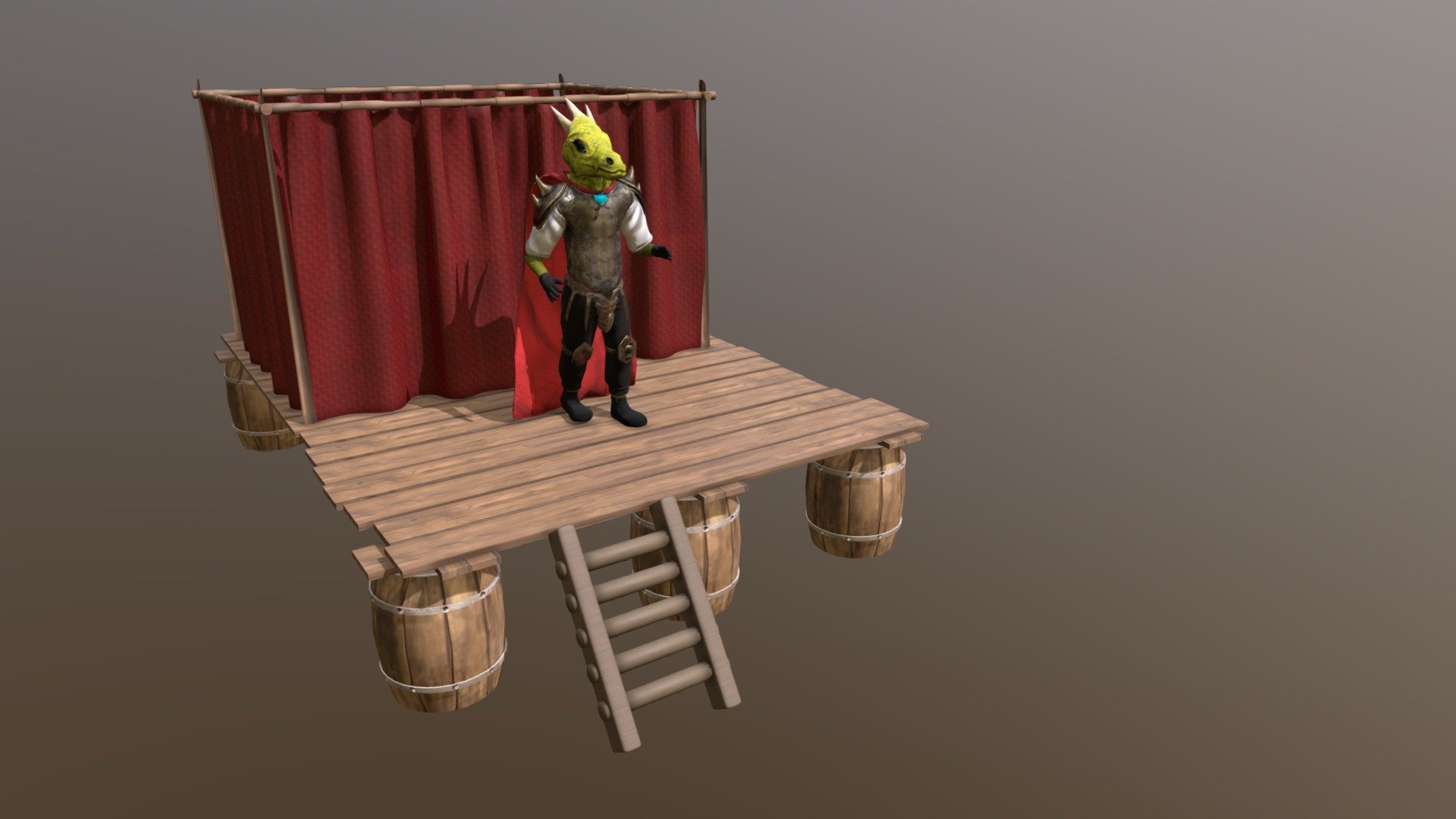Scaly the Magician - The SHOW - 3D model by aninhas4dawin [b9cbe16 ...