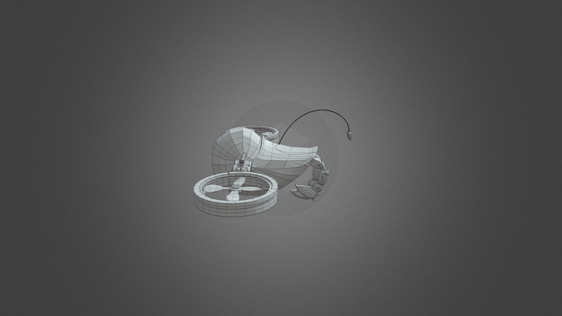 Nautilus Drone - 3D model by Erik Karlsson (@erik.karlsson2) [b9ccca5 ...