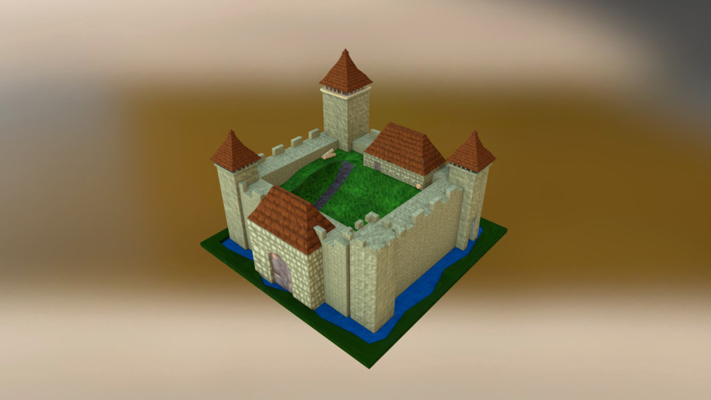 castle keep - 3D model by henrymoore1310 [b9cd566] - Sketchfab