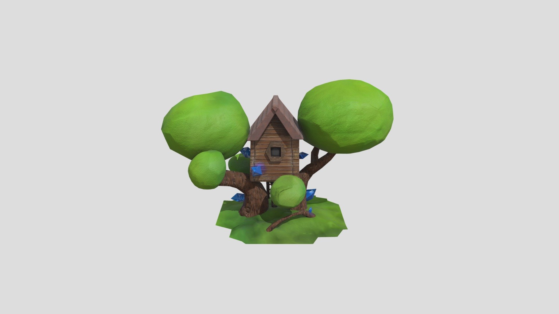 treehouse v3 - 3D model by msengers [b9ce80d] - Sketchfab