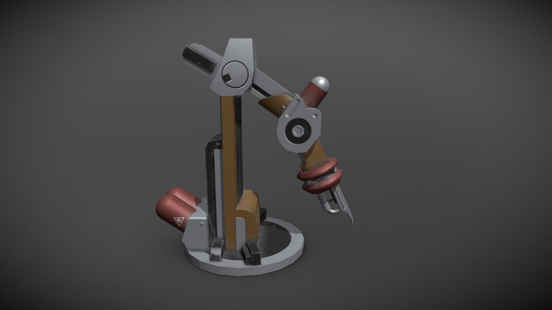 Robotic arm - Download Free 3D model by ArcheoteryxFr (@Archeopteryxfr ...
