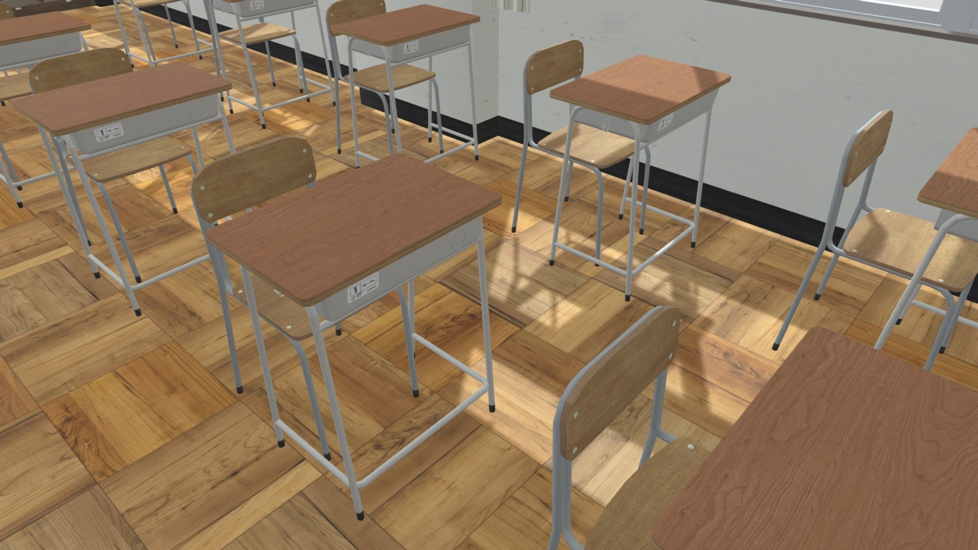class - 3D model by many104723 [b9d22f5] - Sketchfab