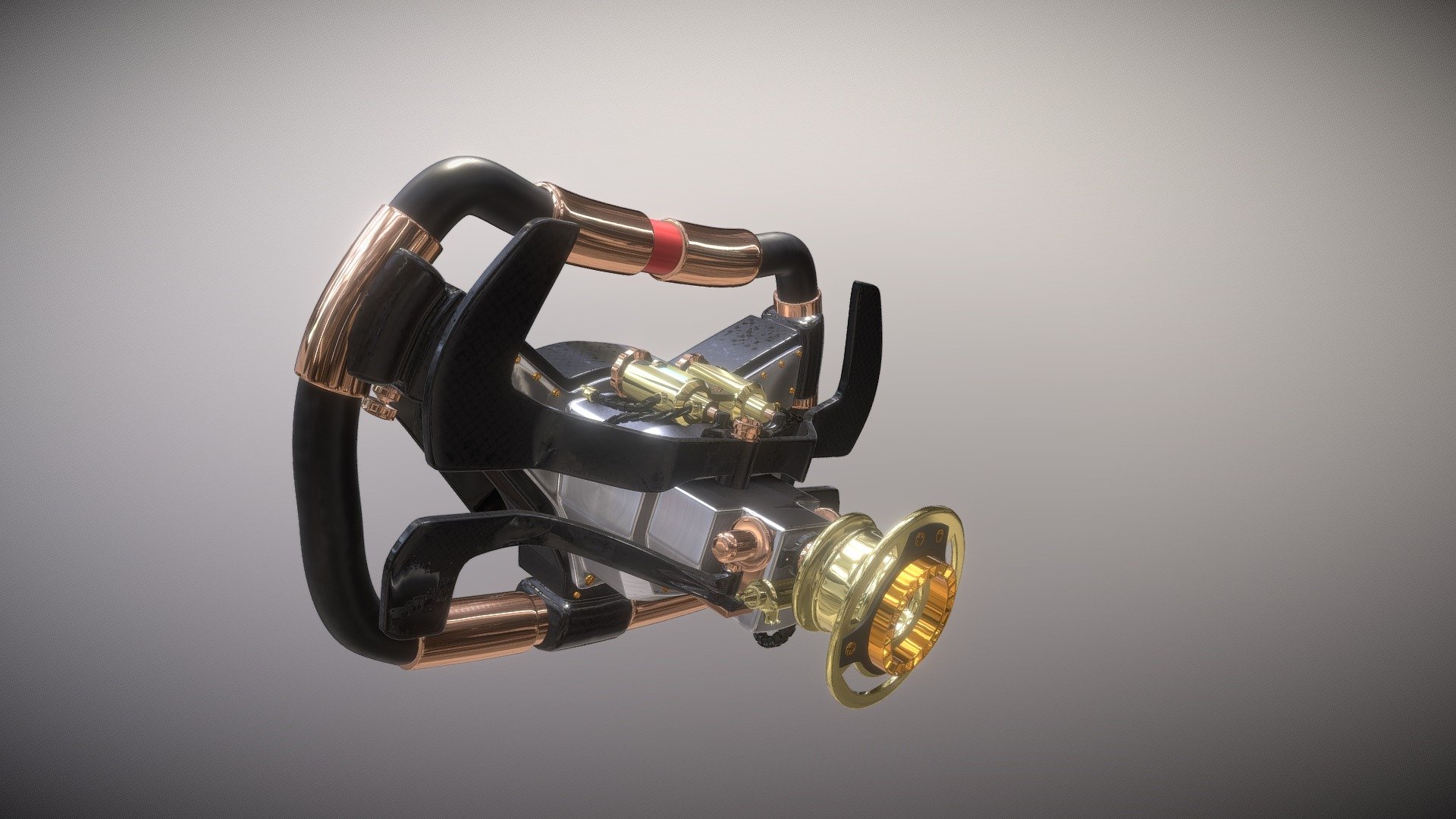 SciFi F1 Steering Wheel - 3D model by jlgalaxy [b9d2975] - Sketchfab
