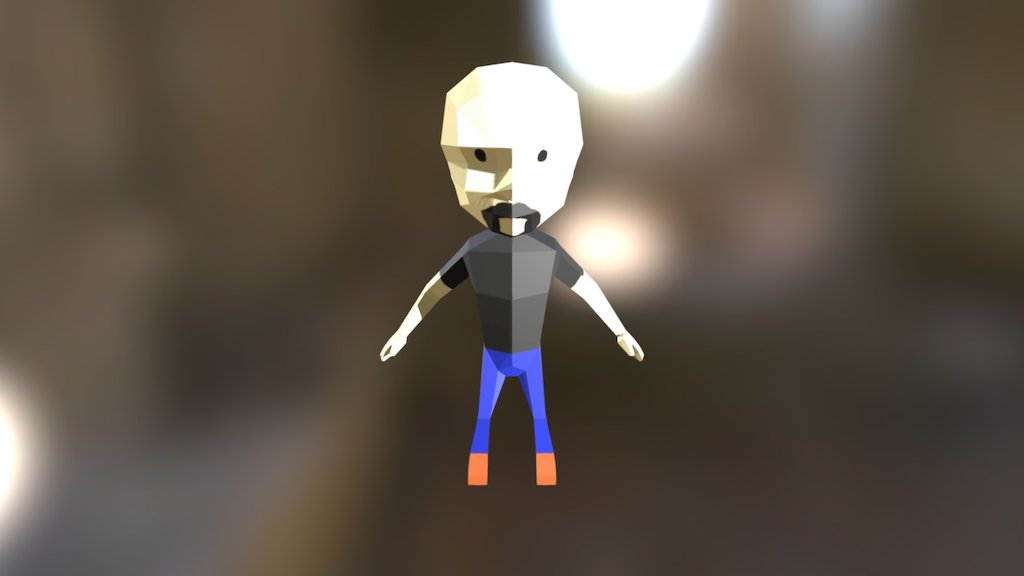 Low Poly Character - 3D model by Jorge Veiga Jr (@jorgezero) [b9d2ff6 ...