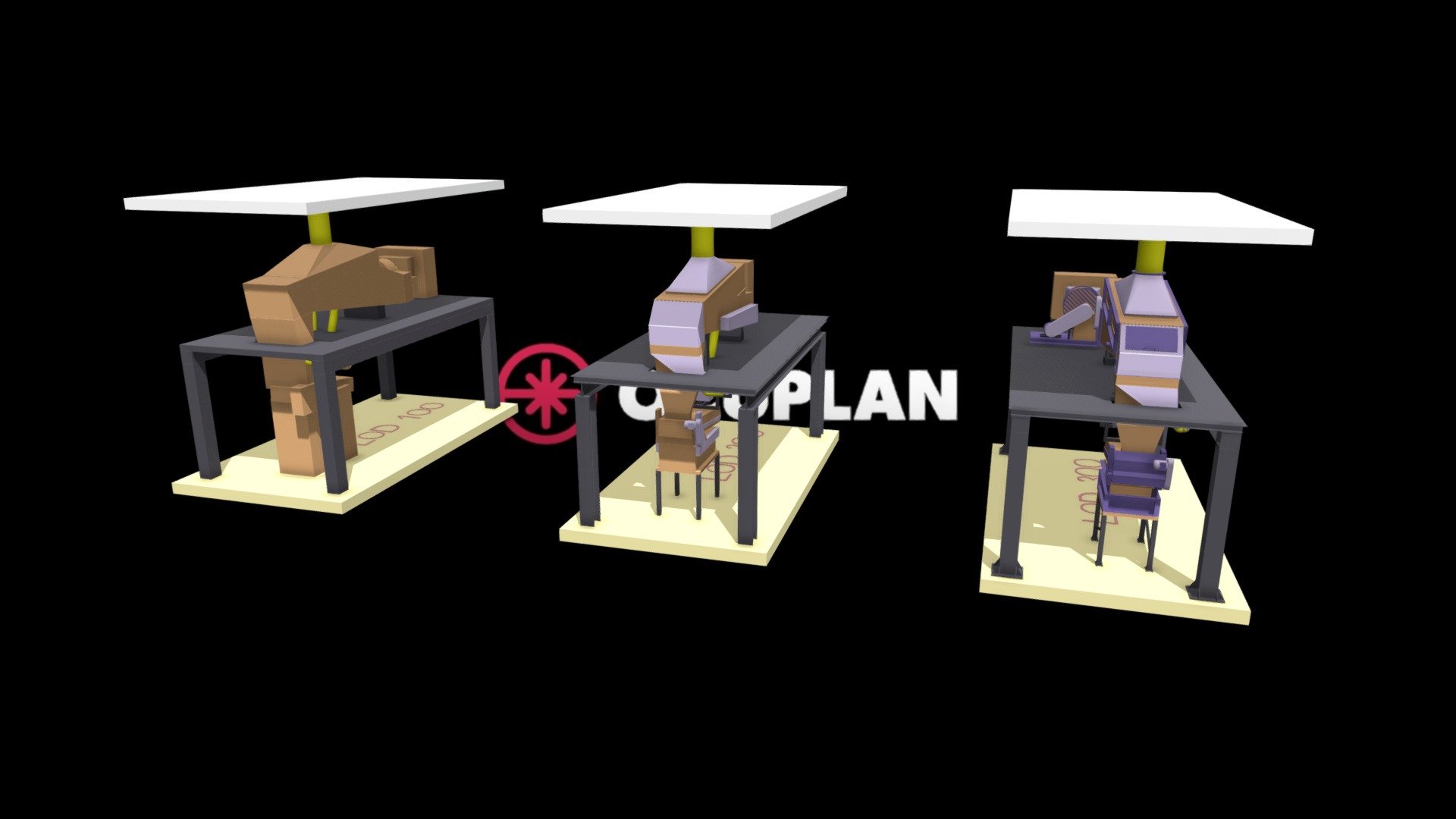 LOD Sample - Mechanical Details - 3D model by OCUPLAN ® (@LaserVision ...