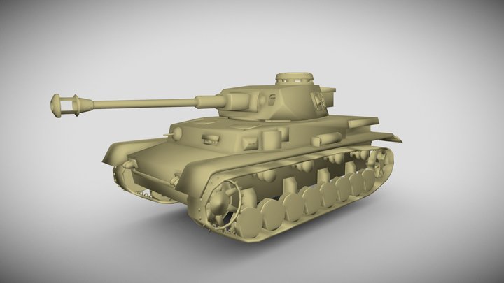 Panzer-4 3D models - Sketchfab
