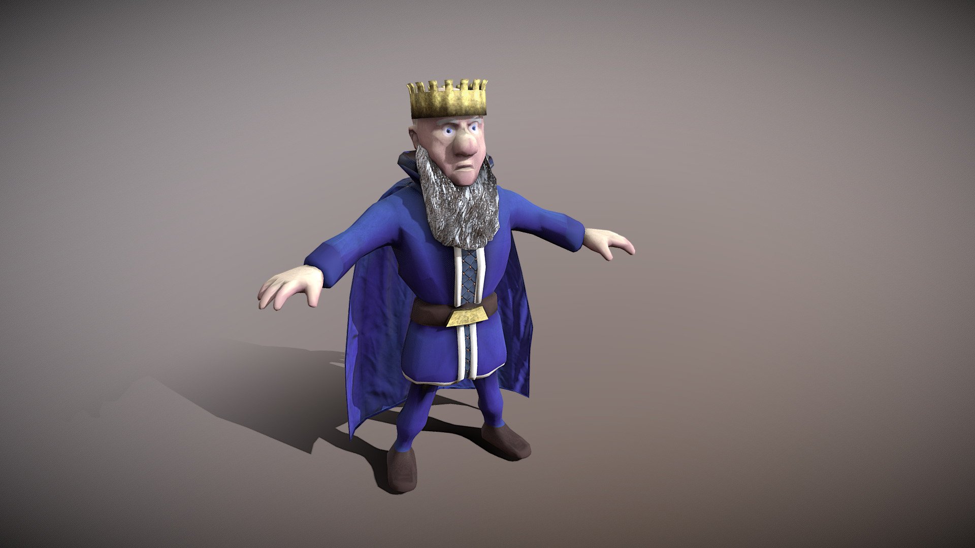 Rigged for the ue4 skeleton King - Buy Royalty Free 3D model by Thunder ...