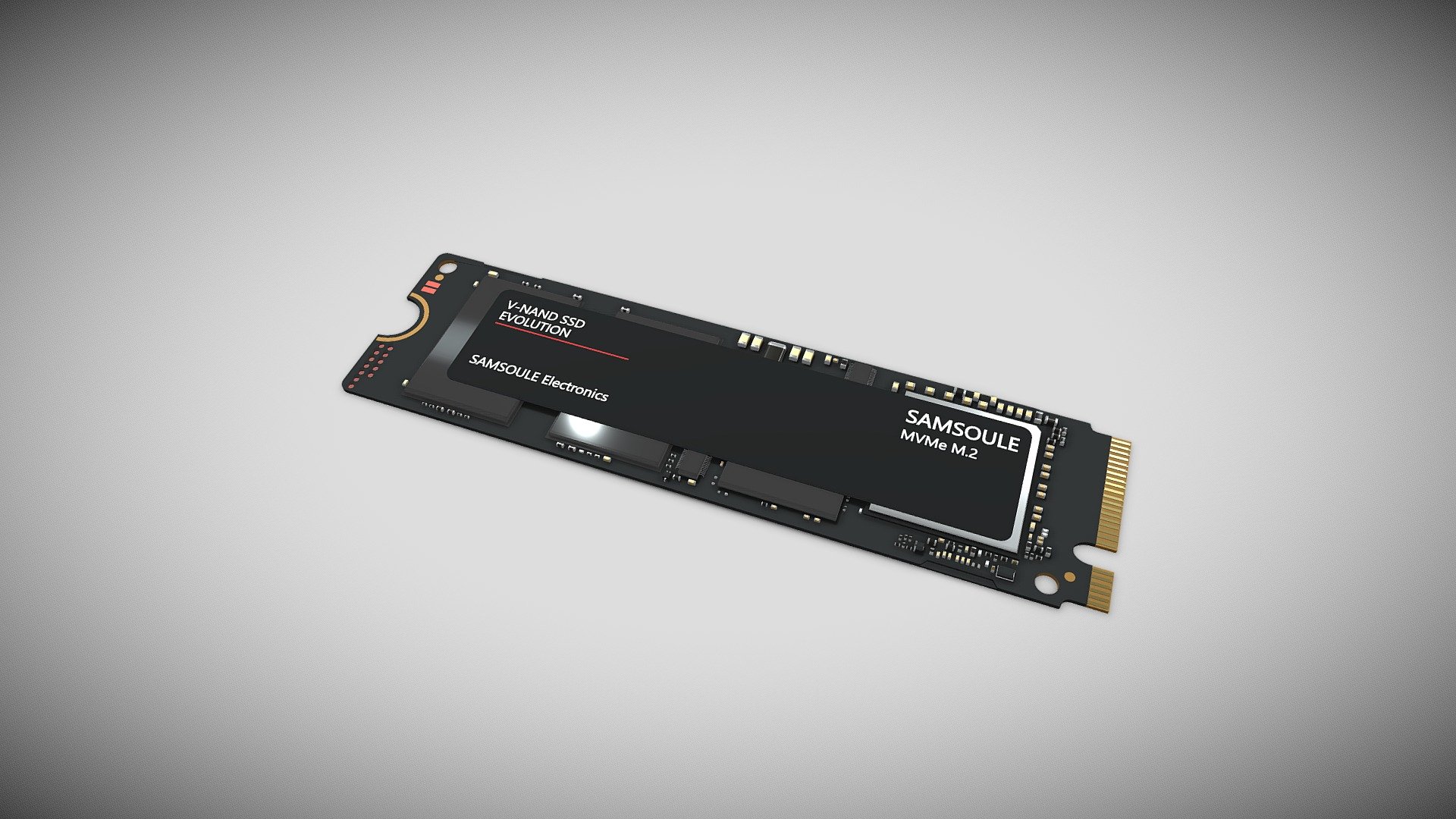 SSD_M2 - 3D model by nando59 [b9d5c18] - Sketchfab