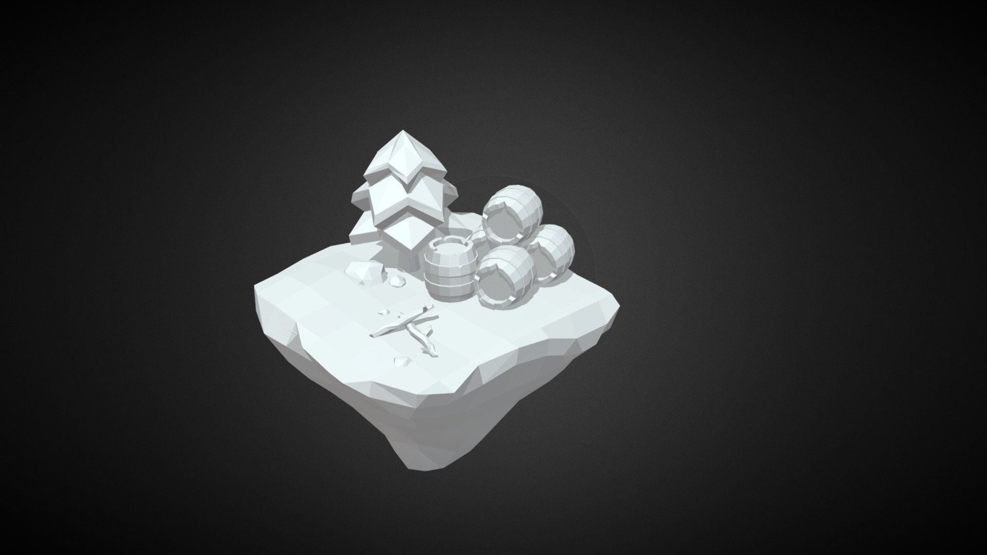Island - 3D model by ebrubahat [b9d6973] - Sketchfab
