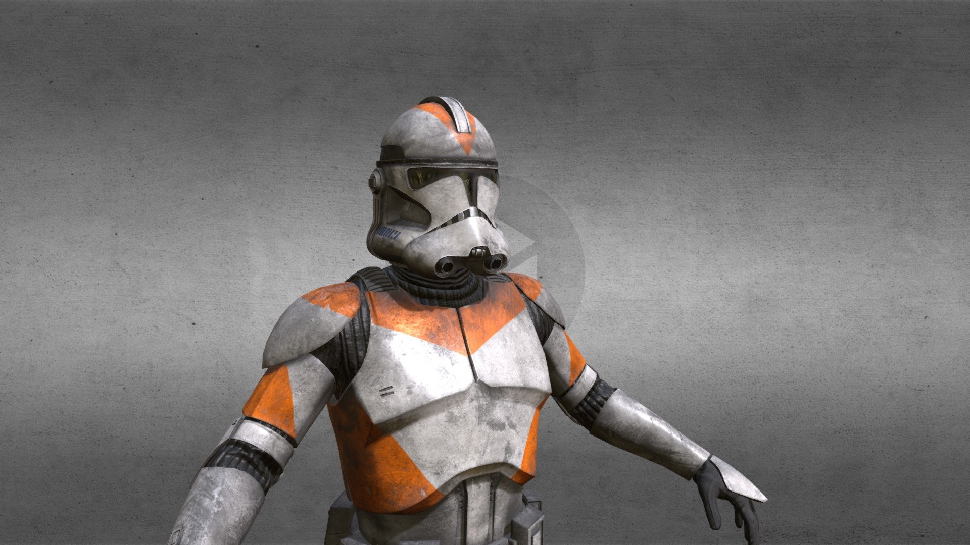 Phase II 212th Trooper - Download Free 3D model by Abel (@abel76) [b9d6faf] - Sketchfab