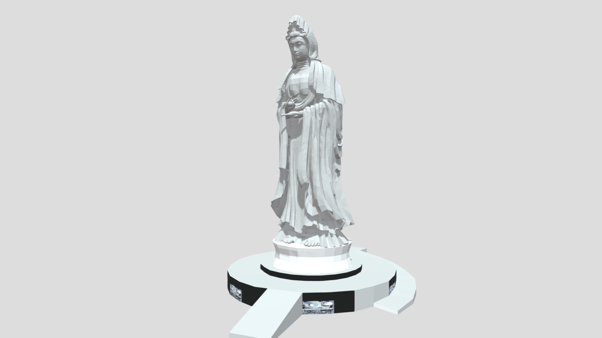 Tsz Shan Monastery - Guan Yin Statue - Download Free 3D model by ...