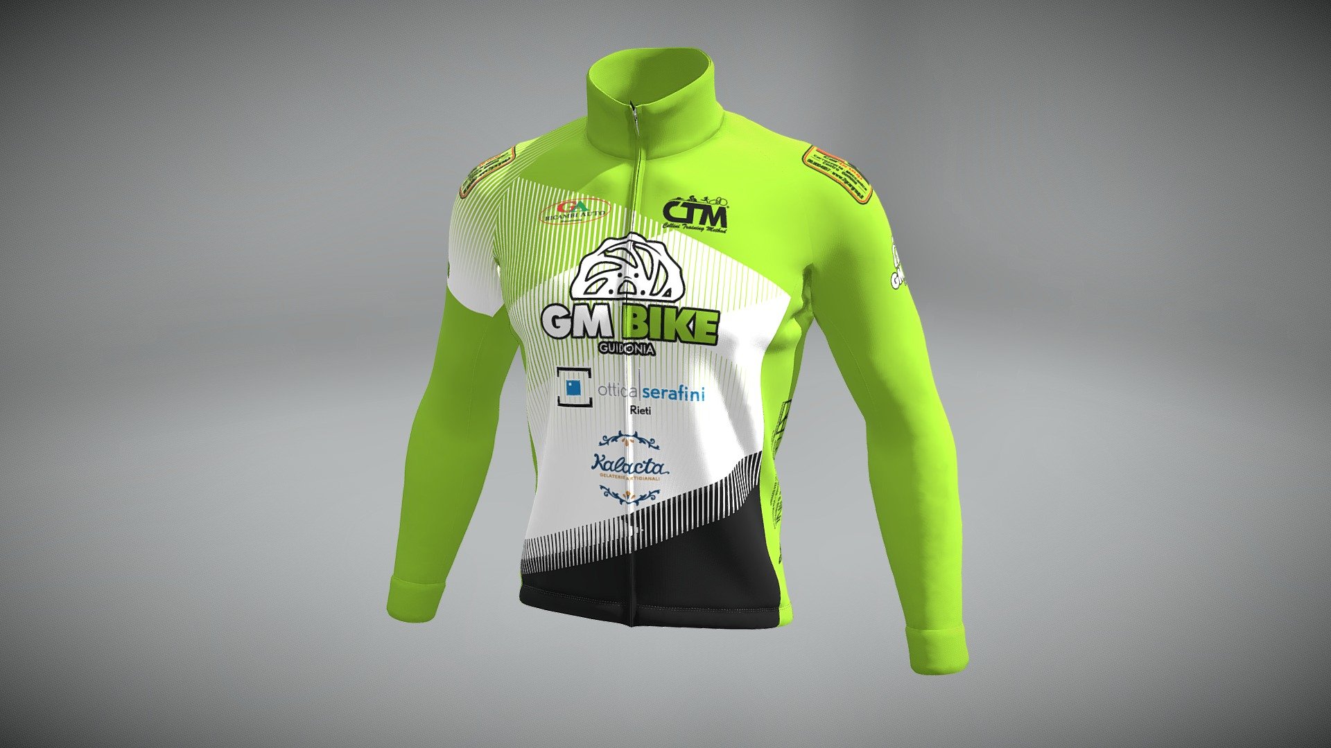 10106 -GM BIKE FLUO 2023 _VAR. VERDE - 3D model by GIESSEGICUSTOM ...