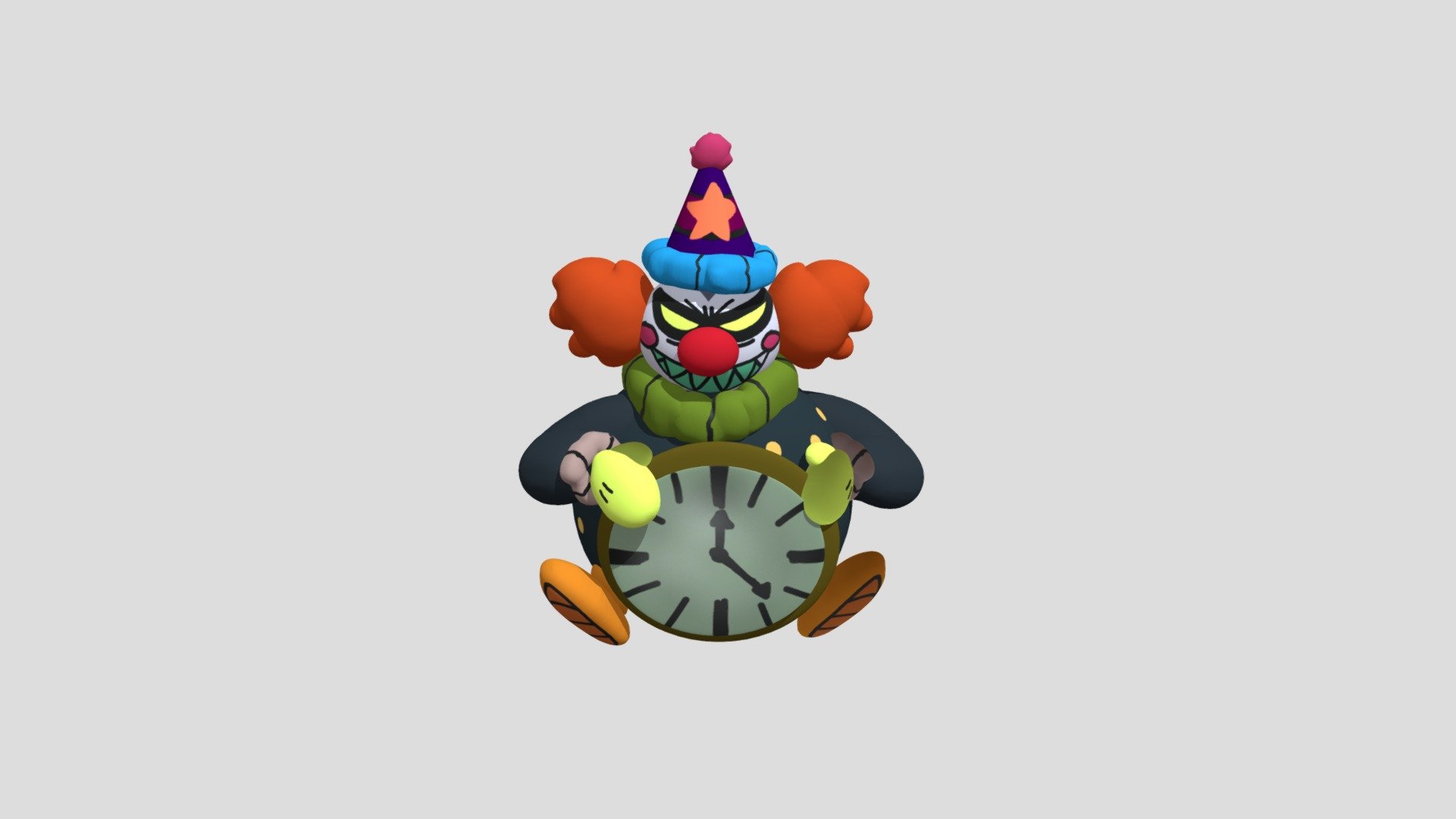 PAINT 3D CLOWN TURNAROUND -MODEL - 3D model by ryeven [b9d99bb] - Sketchfab