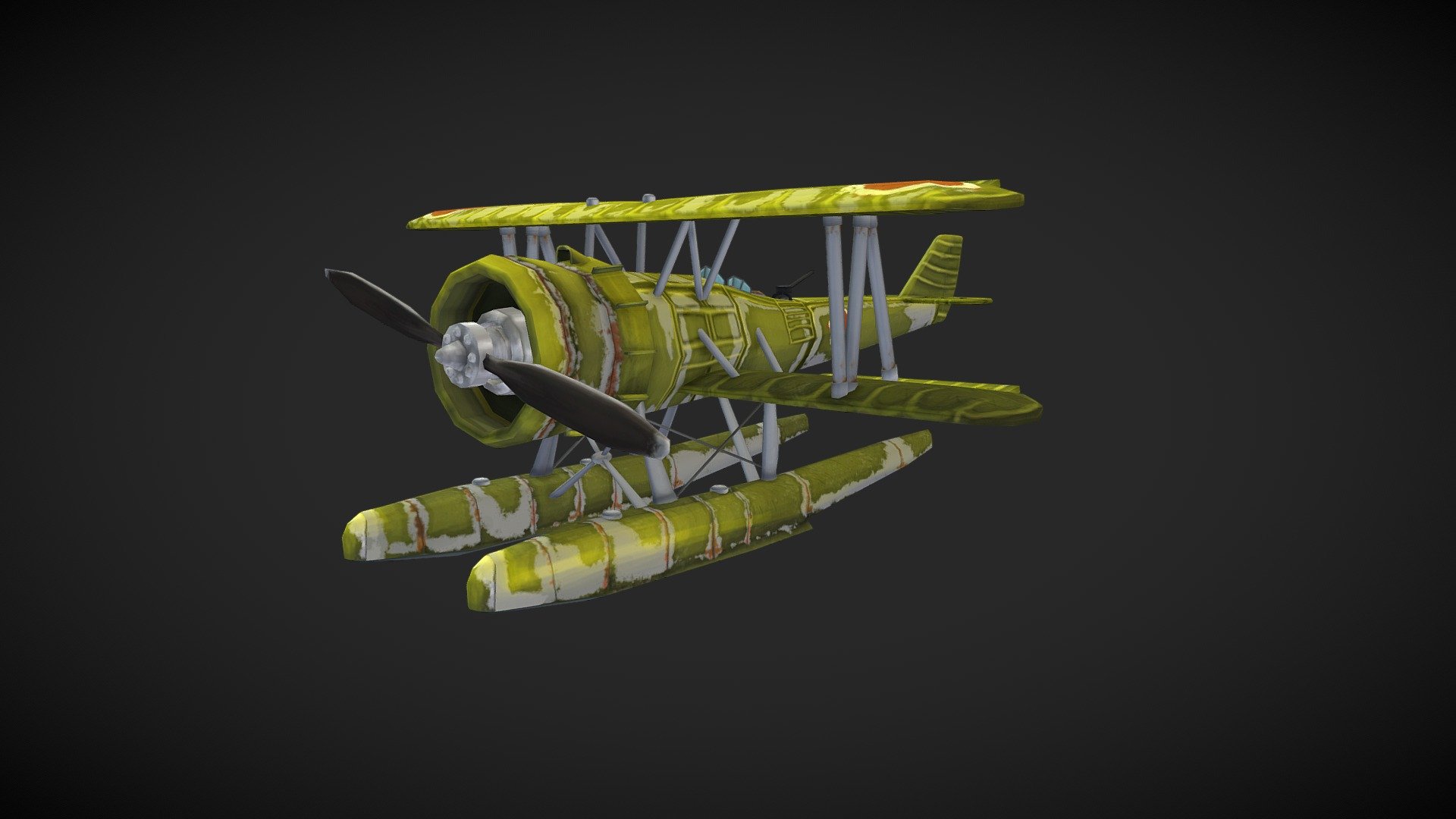 Rustairborn Plane - Assignment - 3D model by Luka Milašiūtė ...