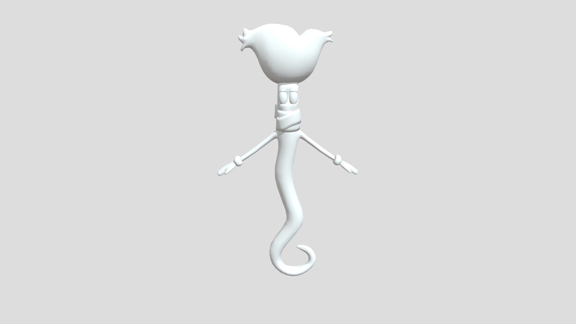 Non- Human Character - Download Free 3D model by Android28 [b9dc59a ...