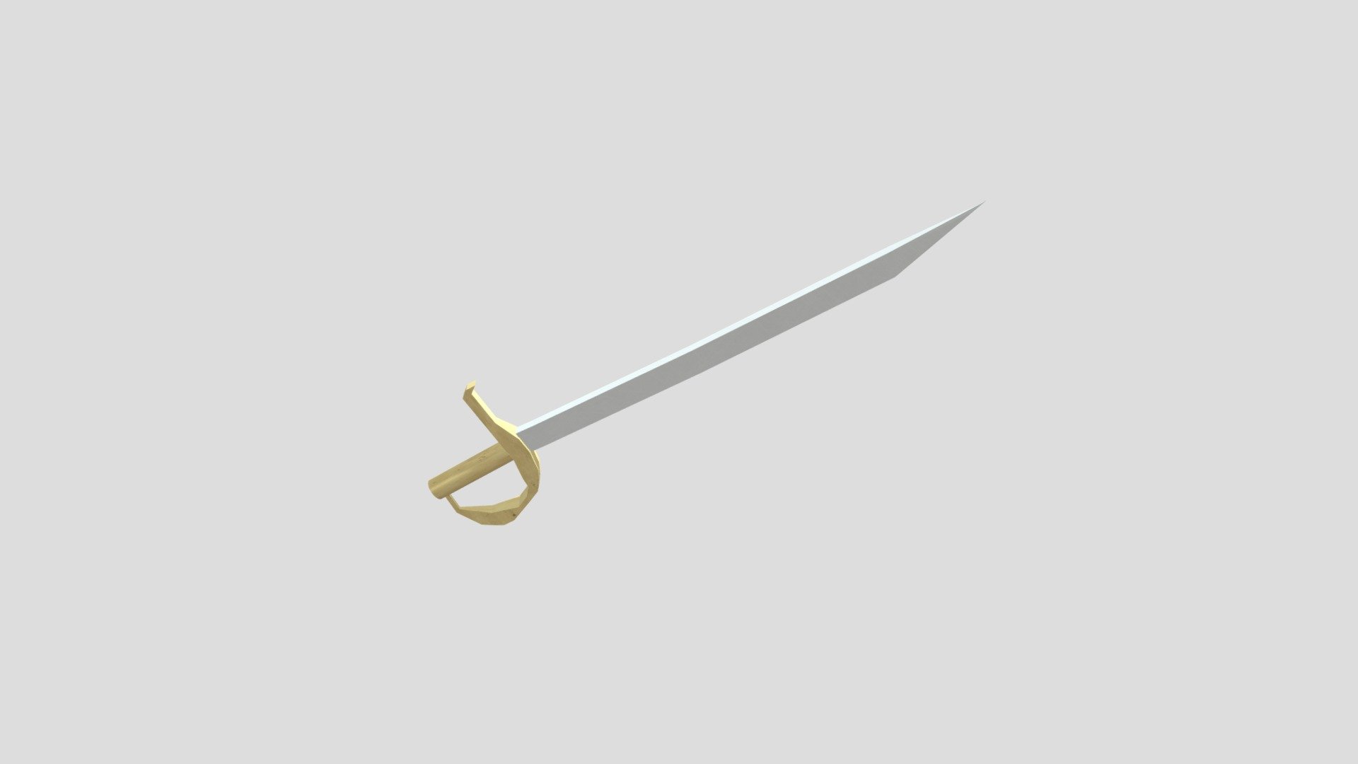 cutlass - 3D model by ChezPrince [b9dcc47] - Sketchfab
