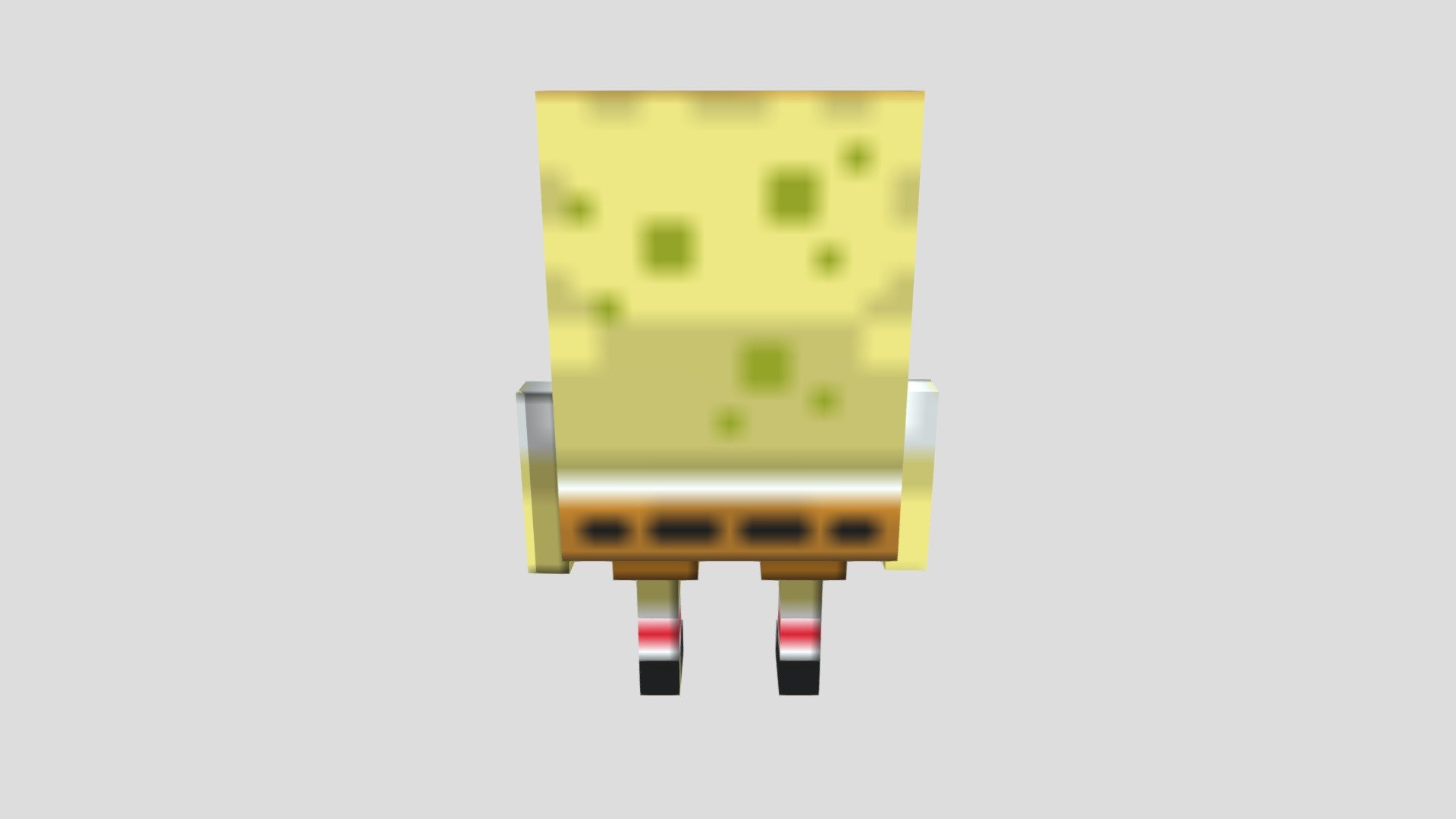 Spongebob Normal Colors (minecraft DLC) - Download Free 3D model by ...