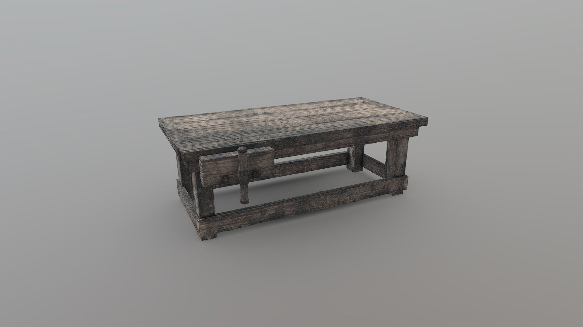 Medieval Workbench - Download Free 3D model by Catsnap0006 [b9e0b74 ...