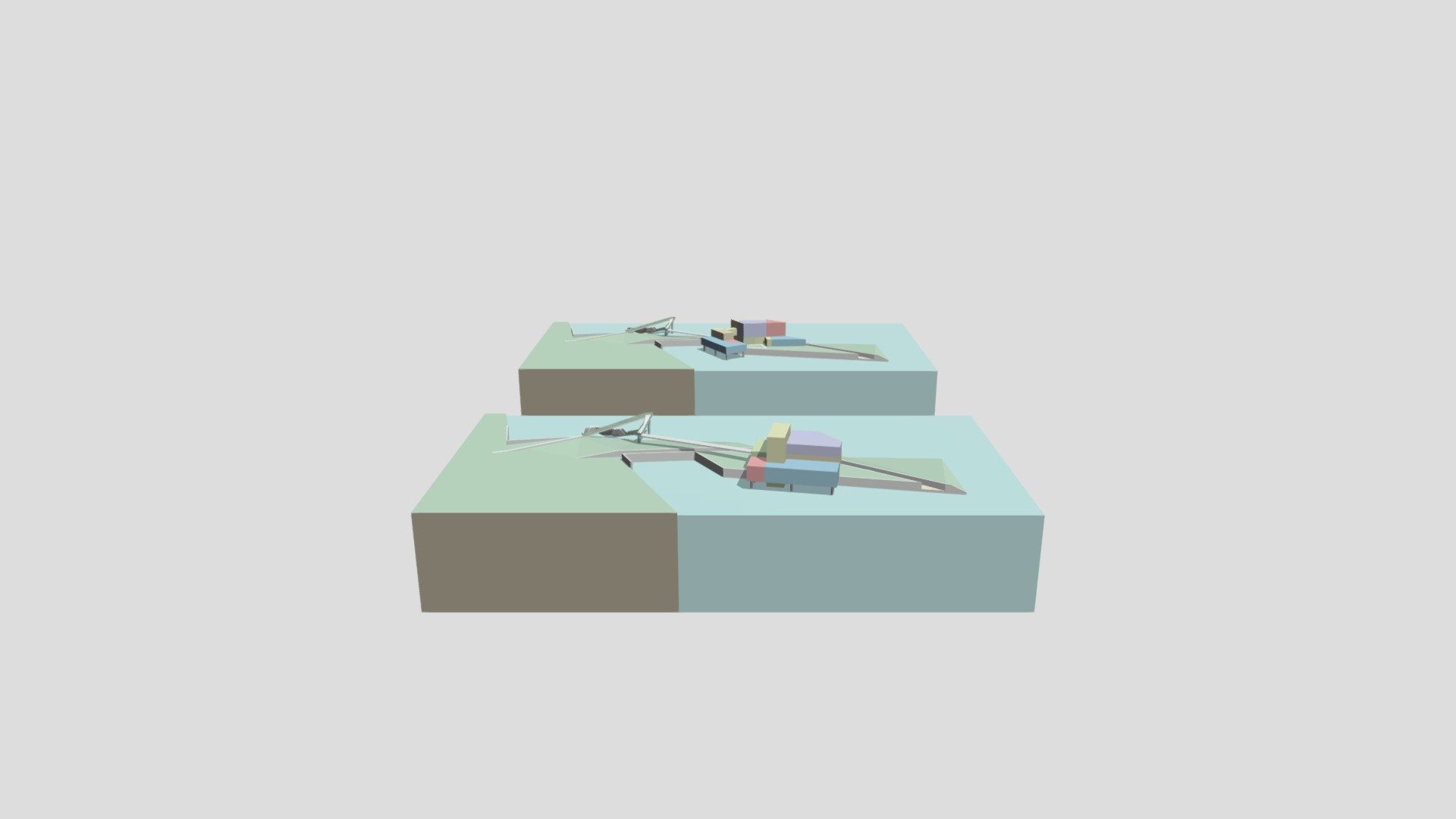 Program Massing Models 3-2 KL - Download Free 3D model by KLorenz2 ...