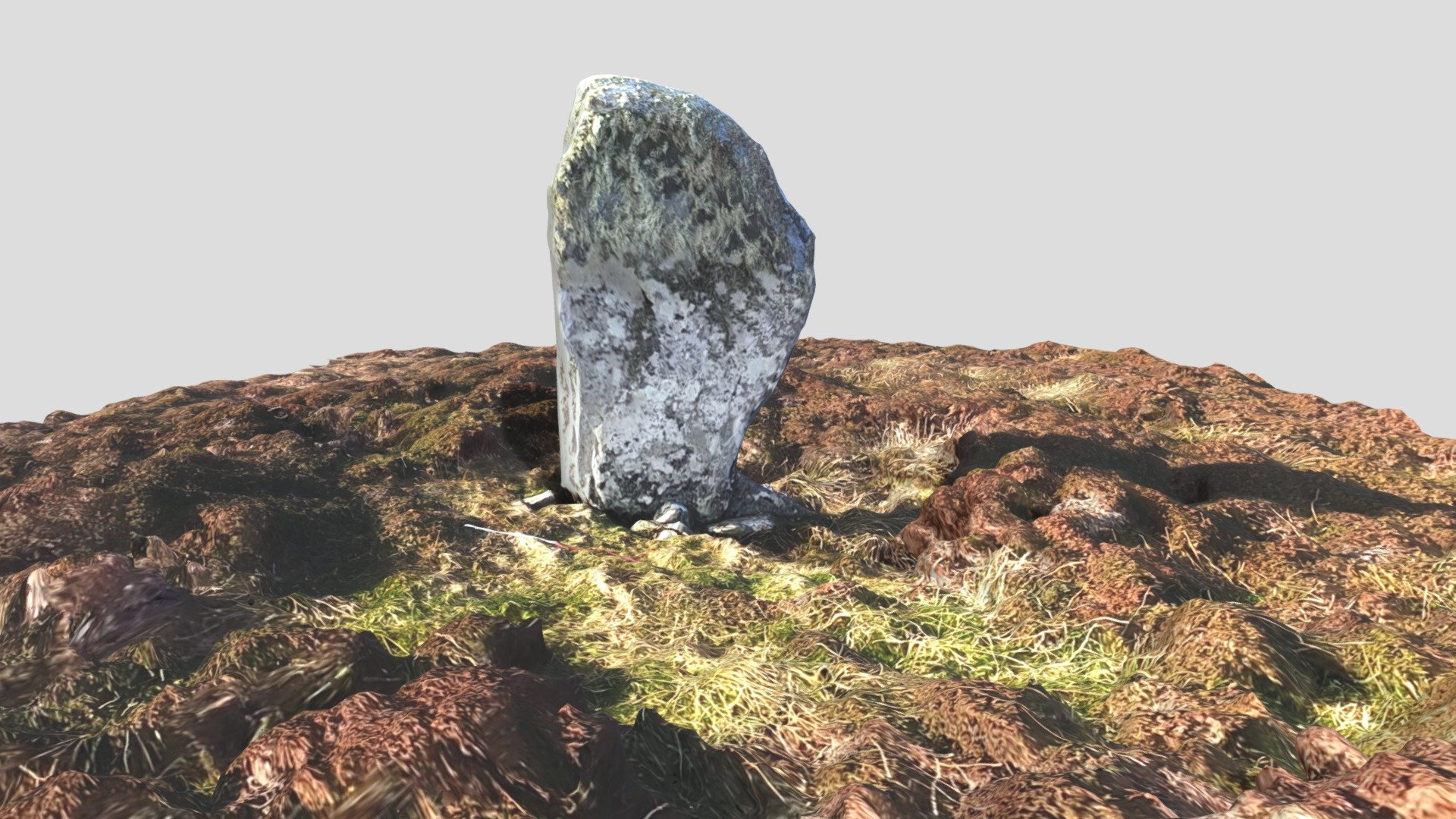 Uineabhal Standing Stone - 3D model by Smilemaker [b9e1de4] - Sketchfab