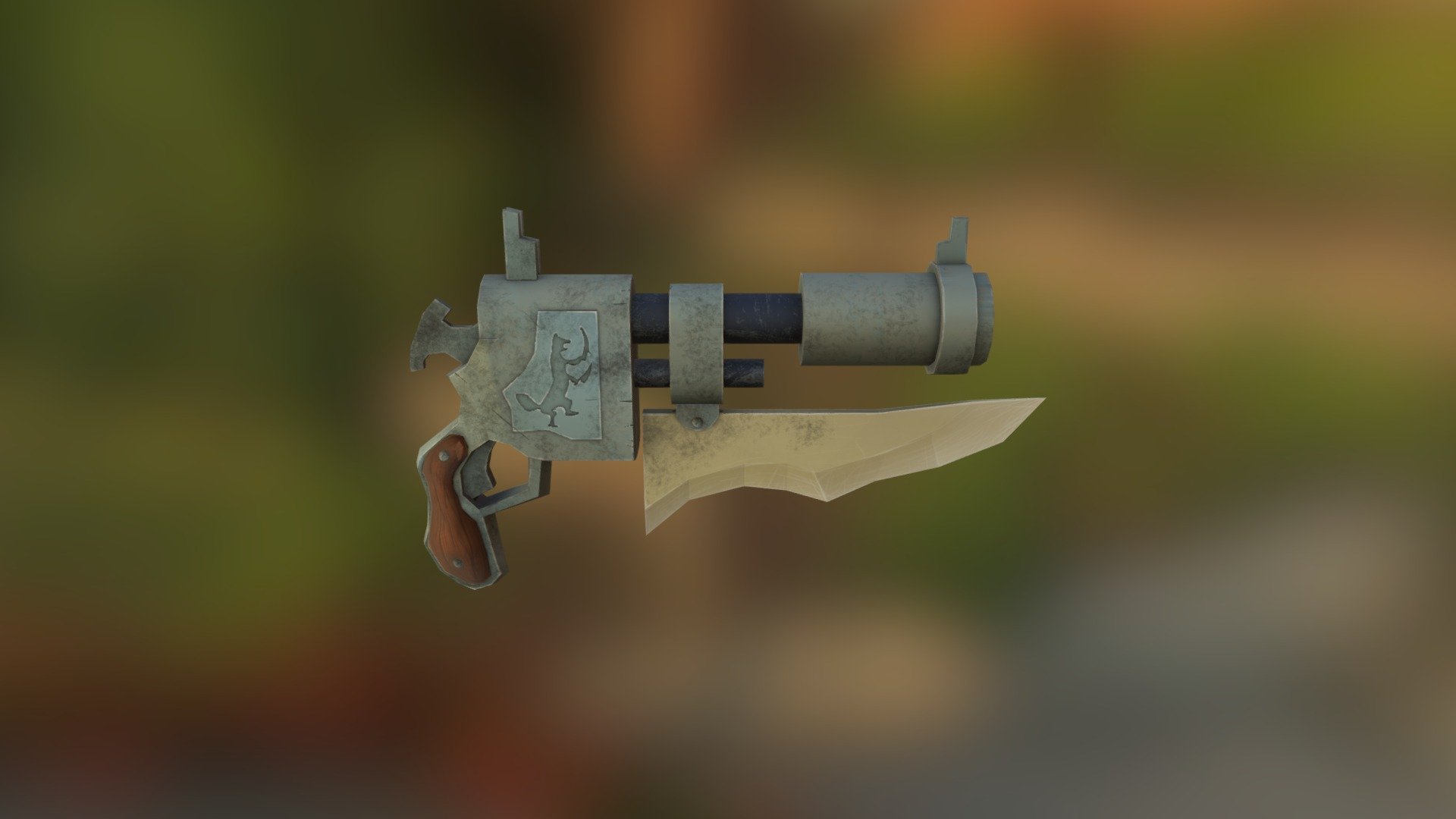 Cartoony pistol [Raging Ferret] - Buy Royalty Free 3D model by Erika ...