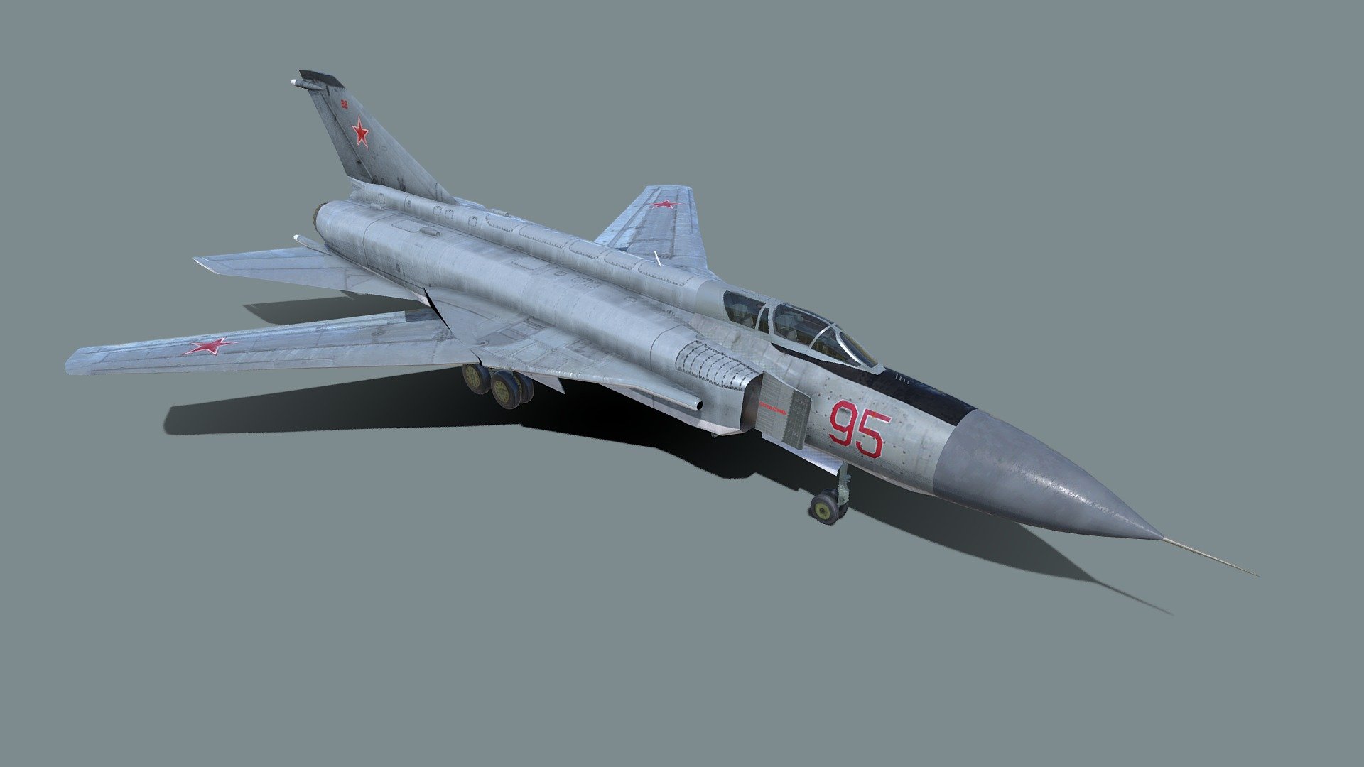 TU-148 Long Range Interceptor - Download Free 3D model by Tim Samedov ...