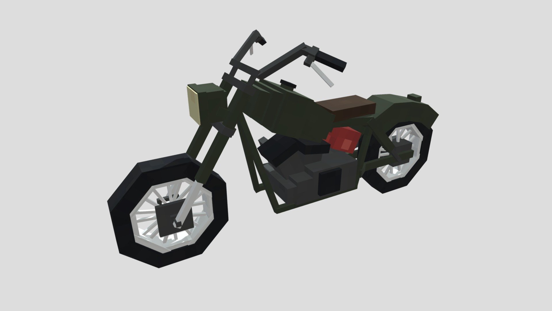 Minecraft - Motorcycle - 3D model by BartekBW (@rojdanbw) [b9e8d6d ...
