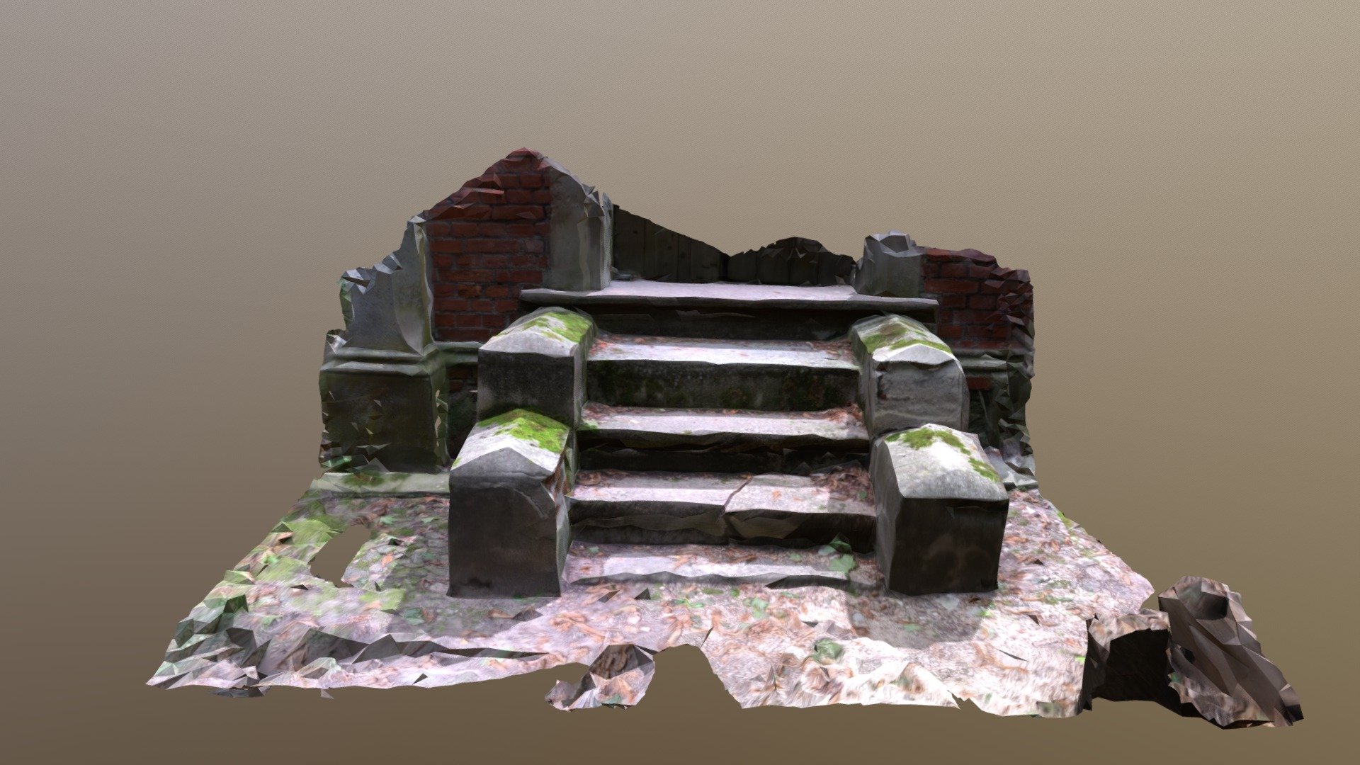 Stairs - 3D model by rostok [b9e9eb2] - Sketchfab