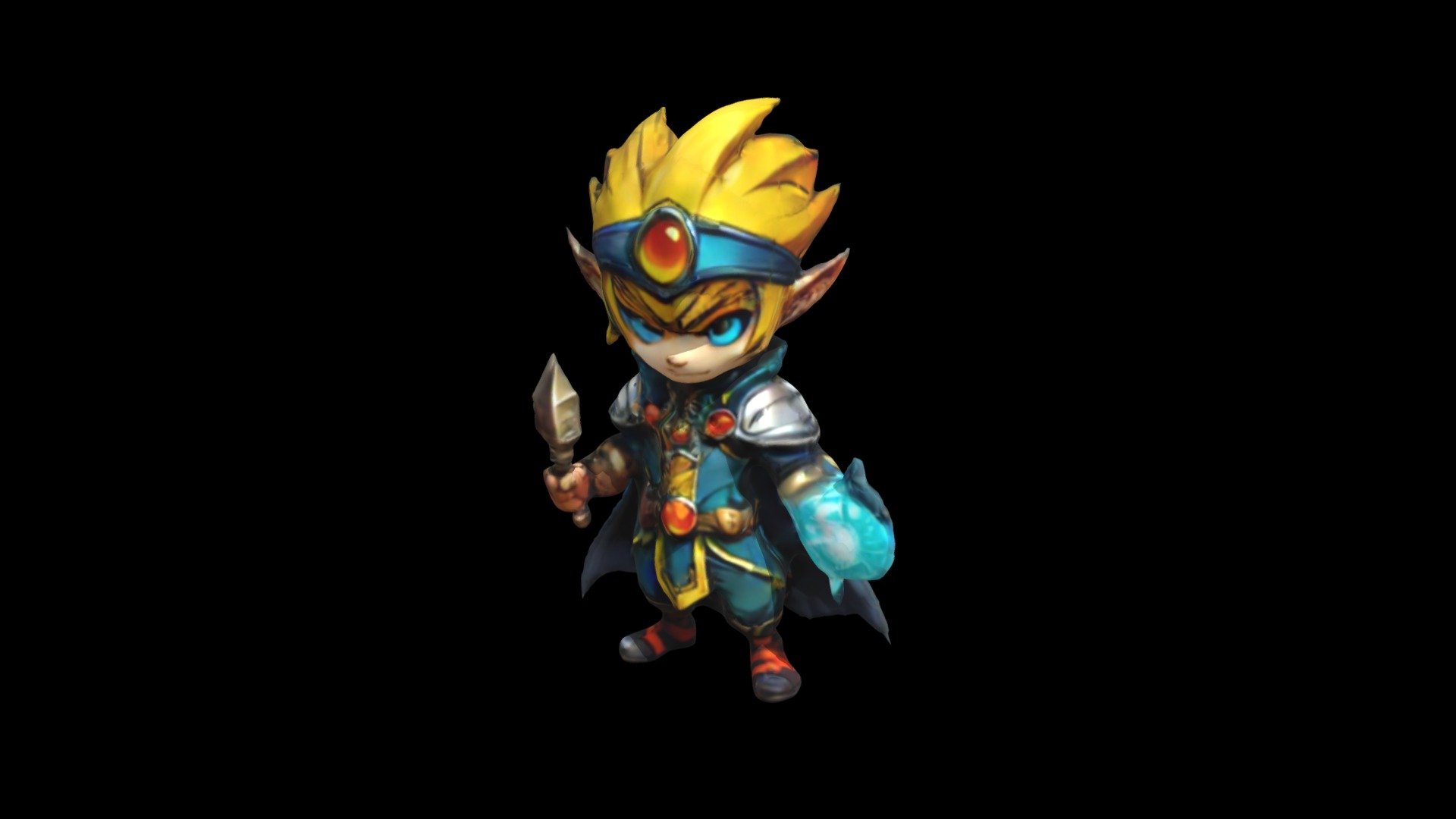 Leon heart and eyes of magic - Download Free 3D model by klrxyz ...