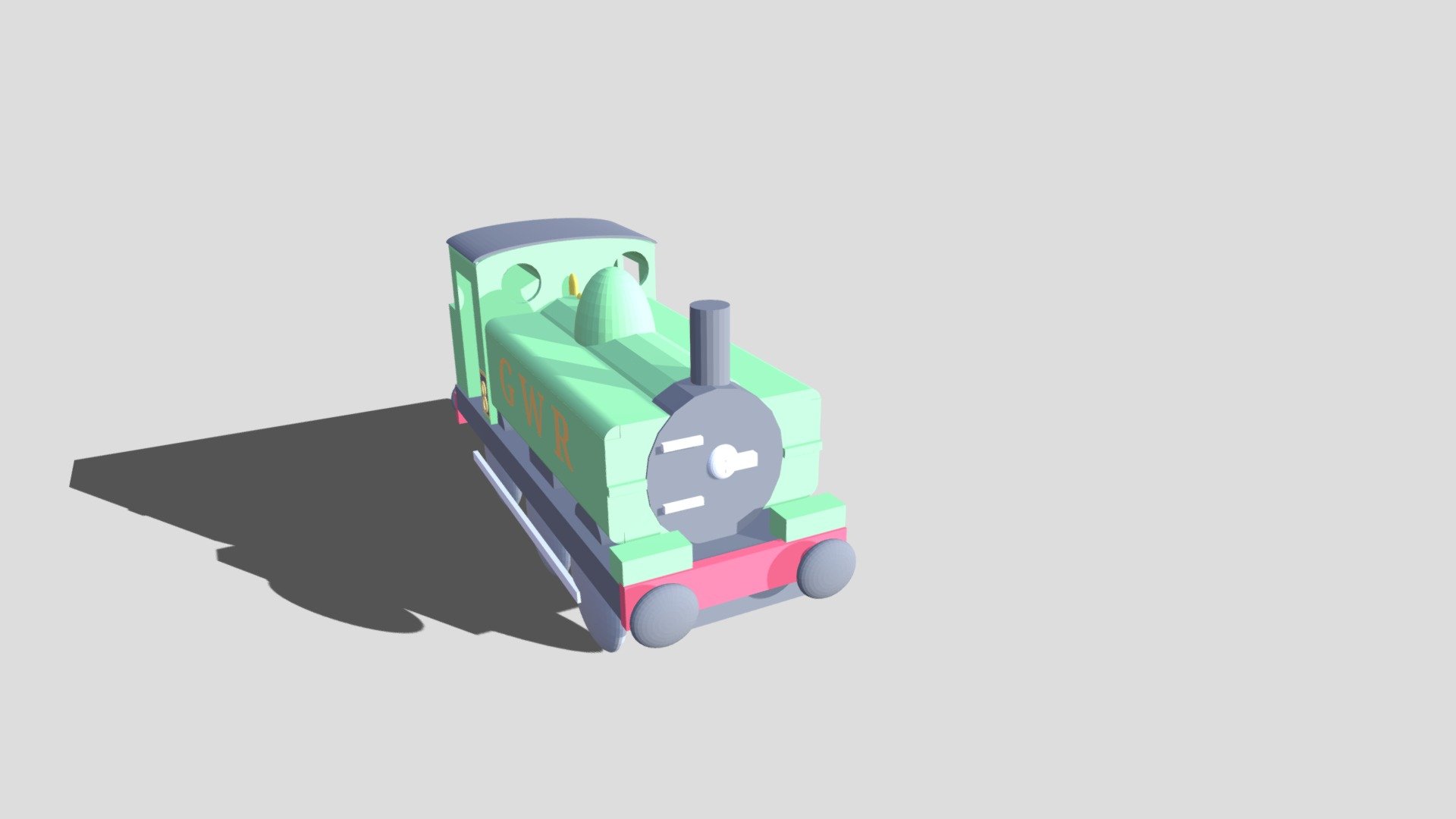 duck The GWR engine - 3D model by randomcarguy [b9ec7f6] - Sketchfab