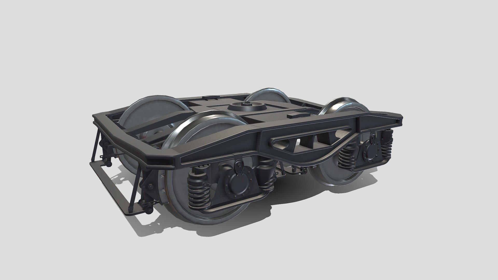 Train car bogie v1 - Buy Royalty Free 3D model by dragosburian [b9ed2f4 ...