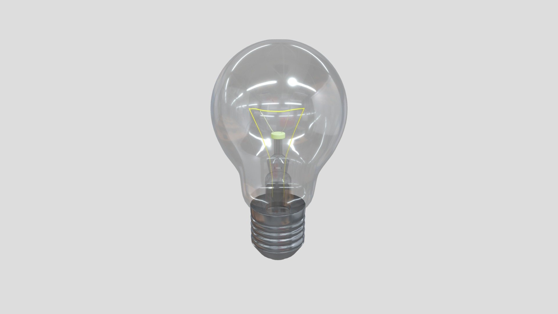 Electric light Bulb - 3D model by kinnerarajesh [b9eea5b] - Sketchfab