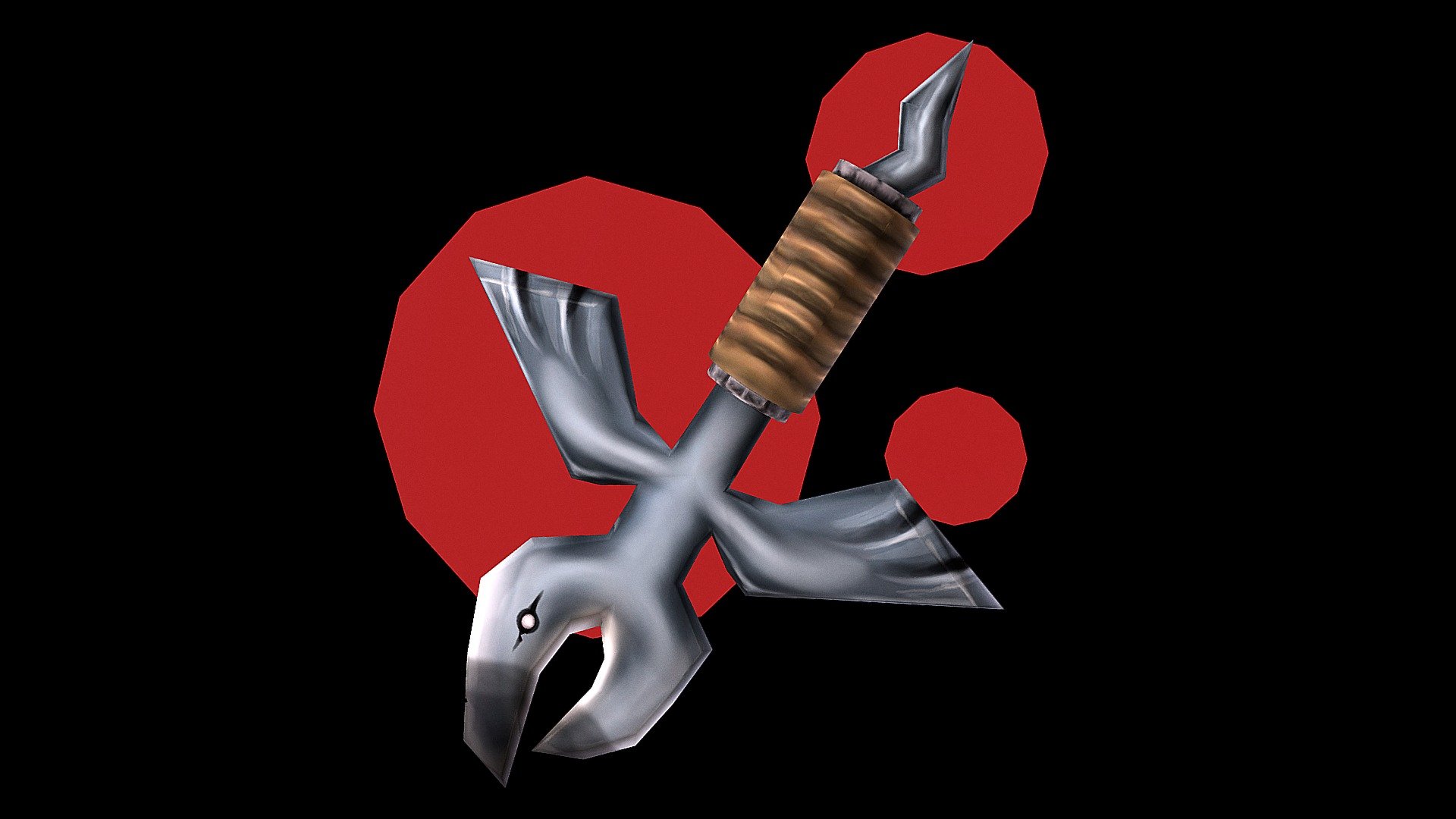 Raven Dagger - 3D model by Skye Reeson (@SkyeReeson) [b9ef3f5] - Sketchfab