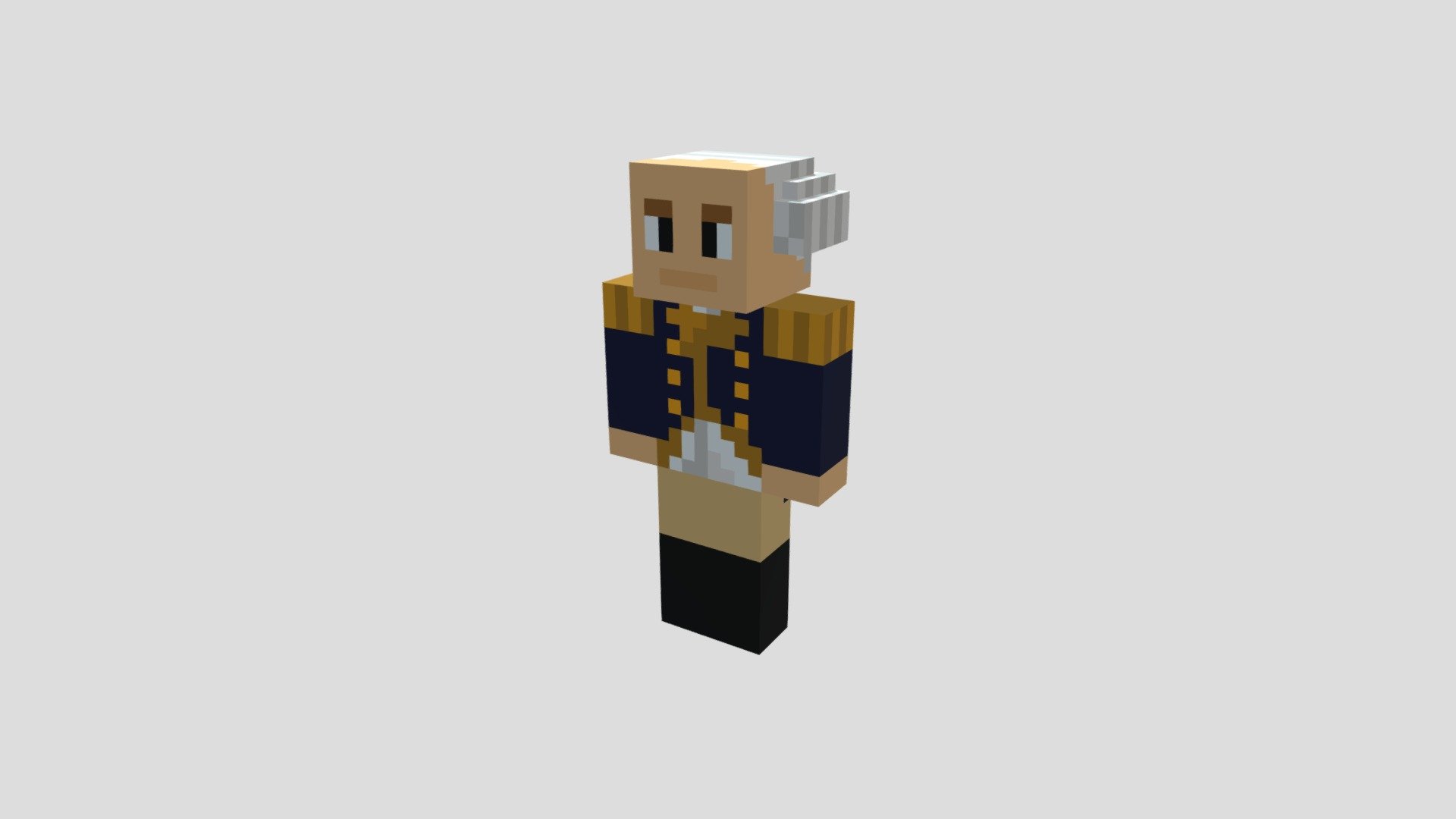 George Washington - Download Free 3D model by SpaceMonkeyBoi [b9f20a0 ...