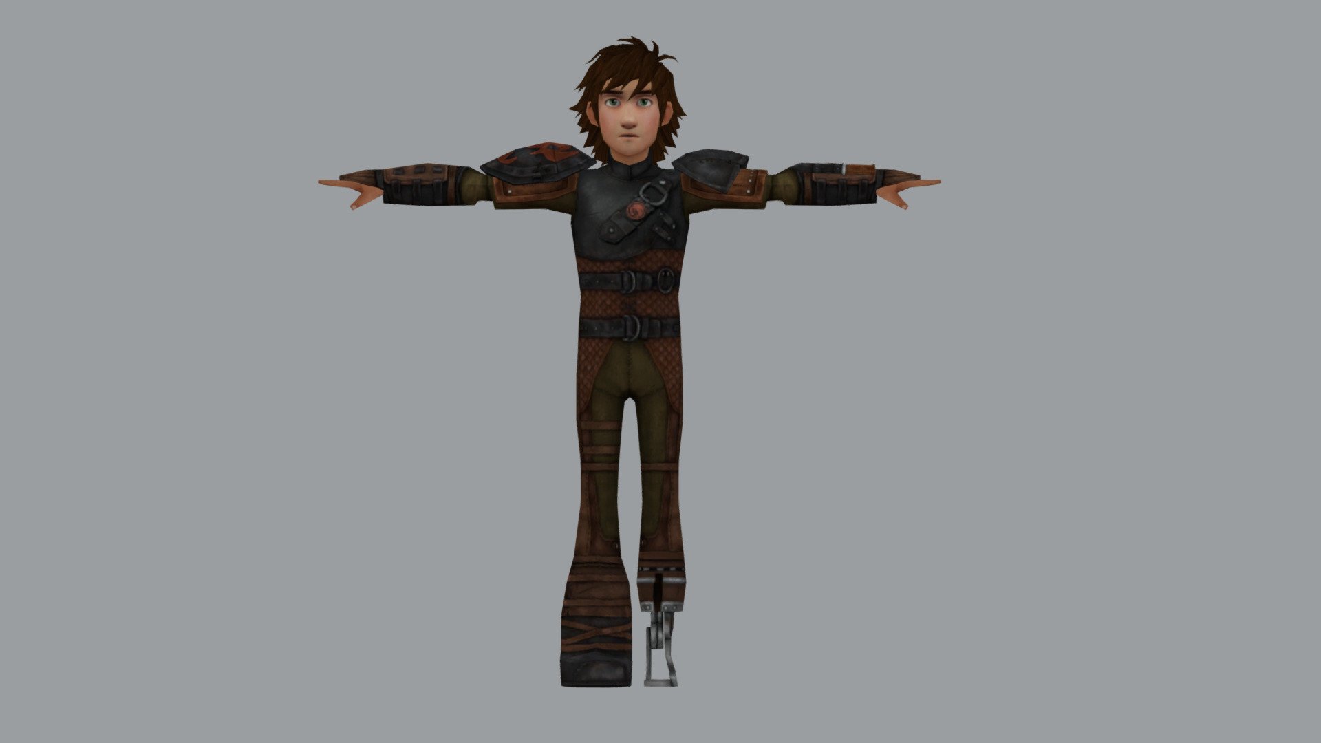 PC Computer - School of Dragons - Hiccup - Download Free 3D model by ...