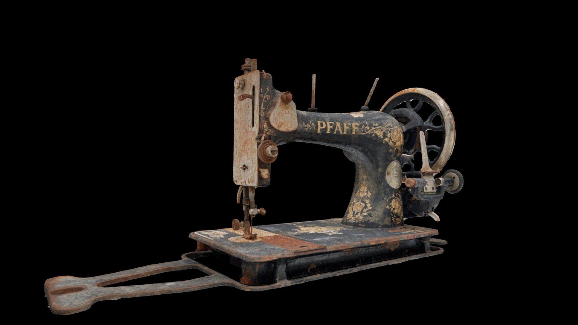 Sewing Maschine - 3D model by Christoph Weiß (@Christophweiss) [b9f501d ...