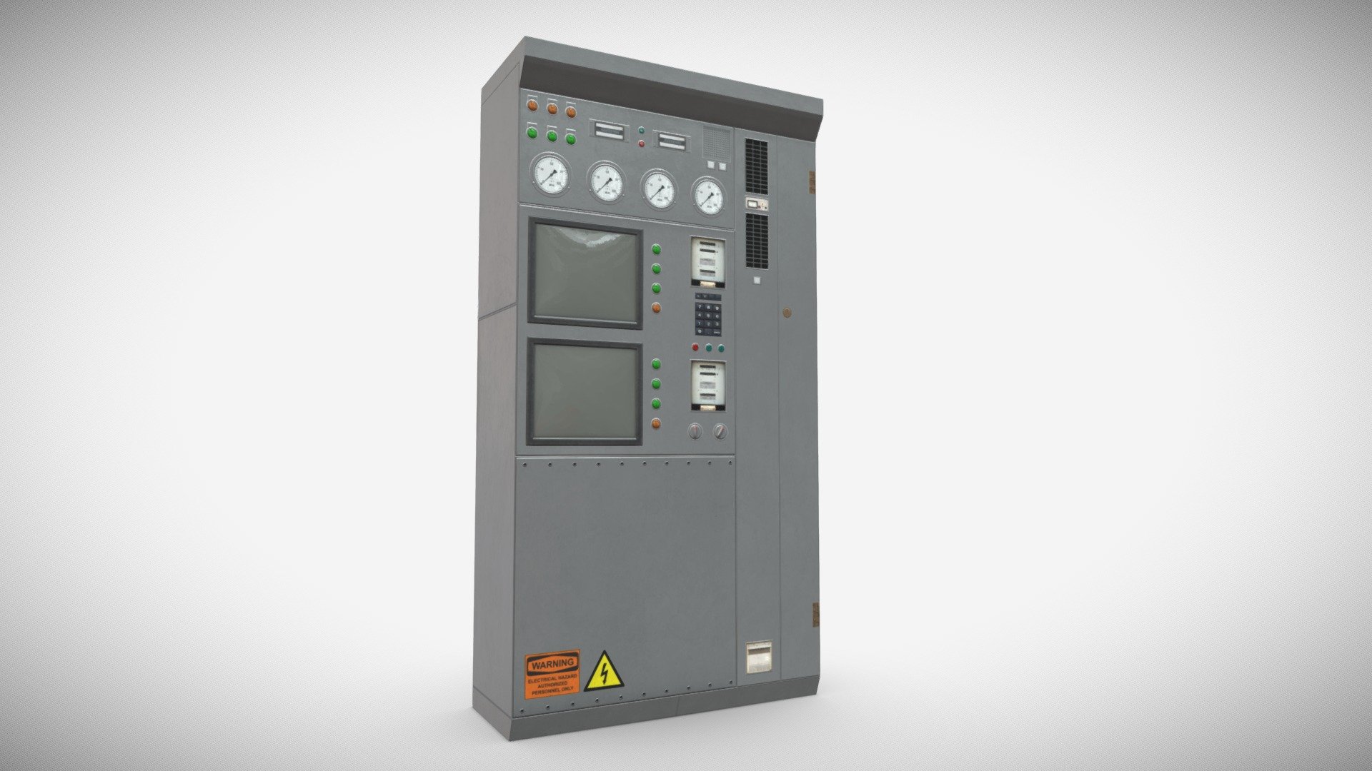 Control Panel 01 - 3D model by 3ddominator (@roughdominator) [b9f5c19 ...