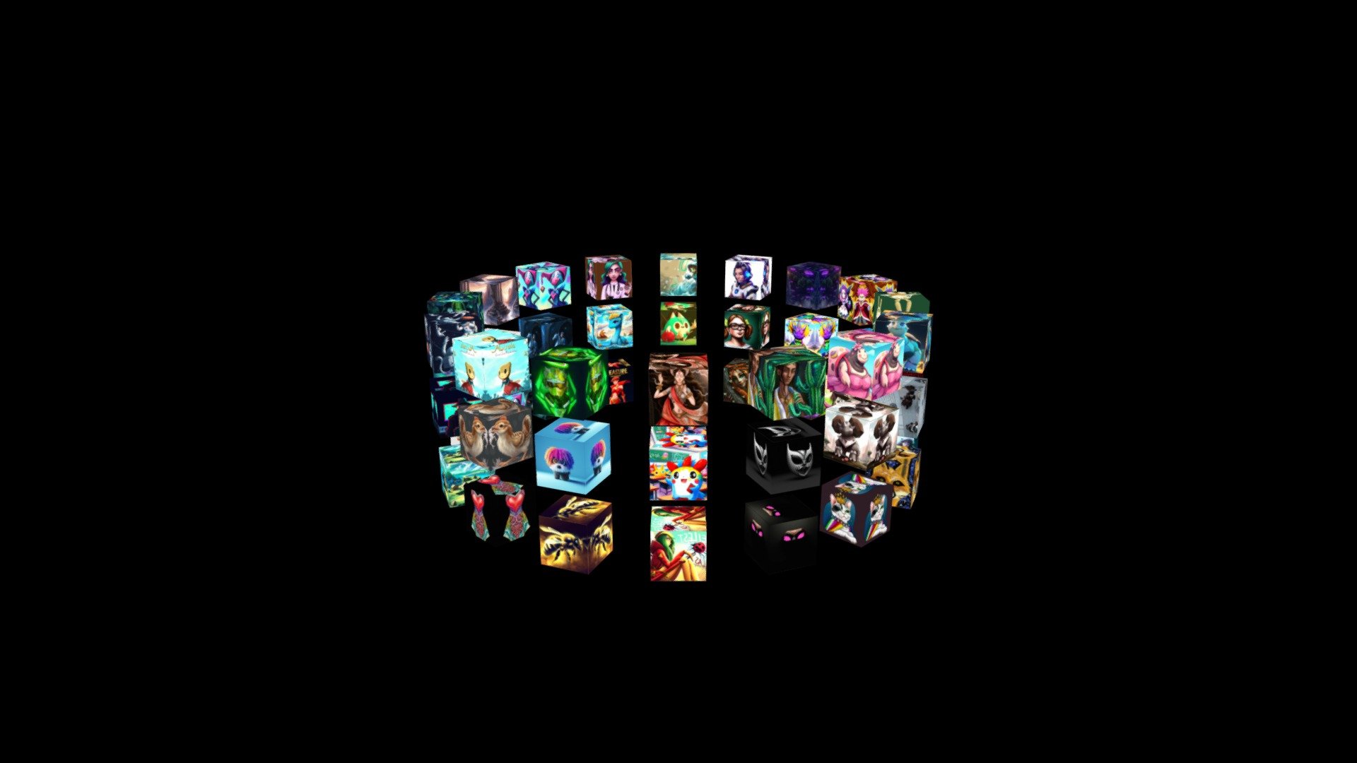 DallE Art World 53 - Download Free 3D model by klrxyz [b9f64b4] - Sketchfab