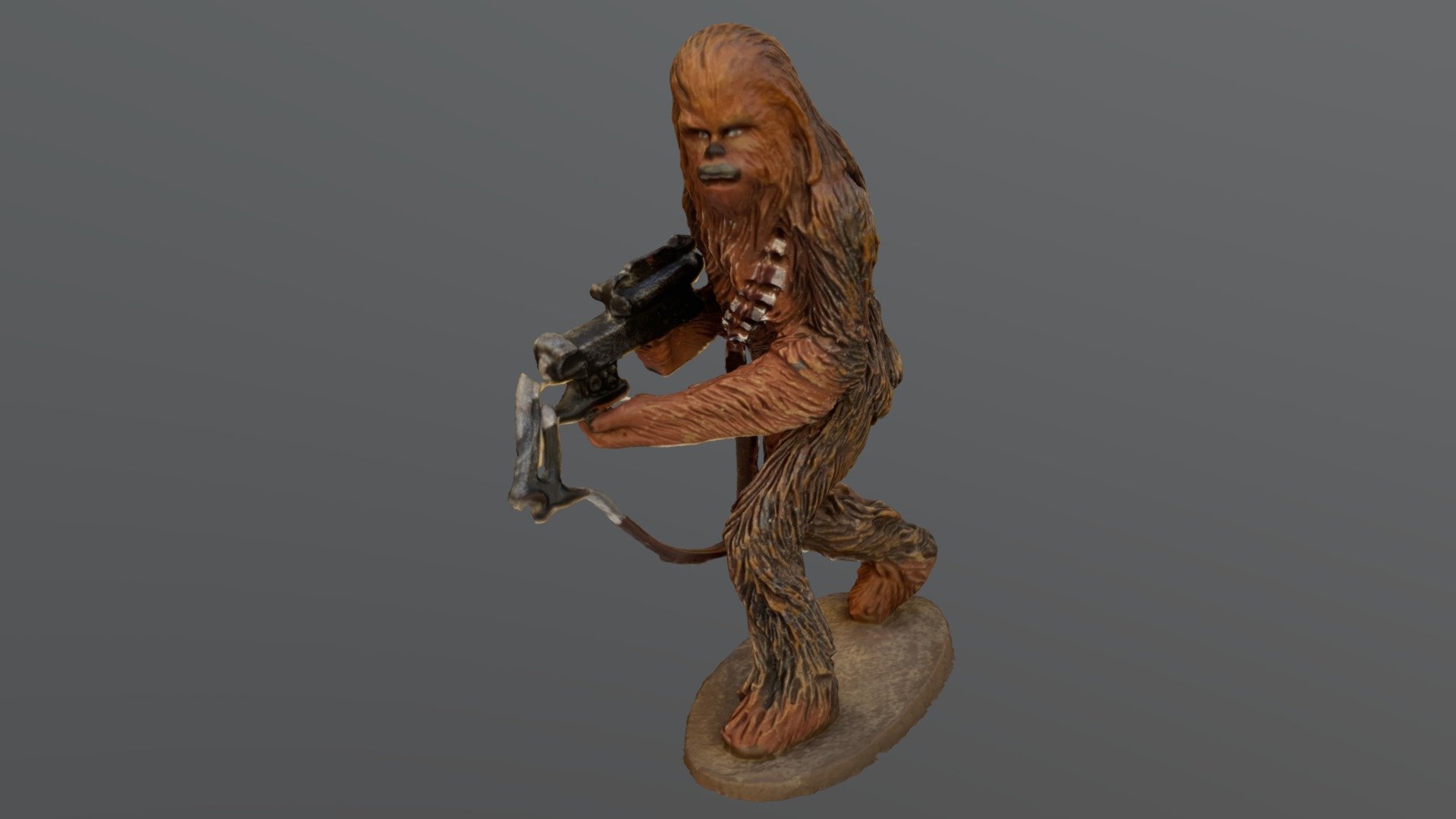 Chewbacca (Star Wars) - 3D model by Korvana Studio (@korvanastudio ...
