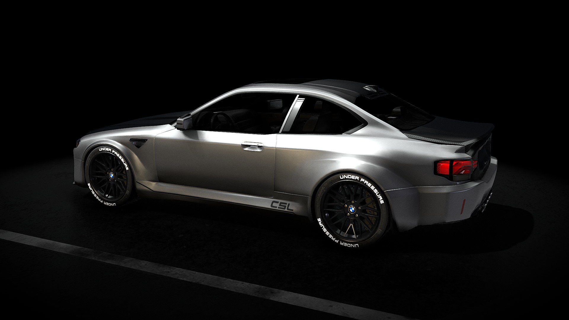 BMW E36 E46 E92 G87 CSL M2 M3 Sports Car Concept - Download Free 3D ...