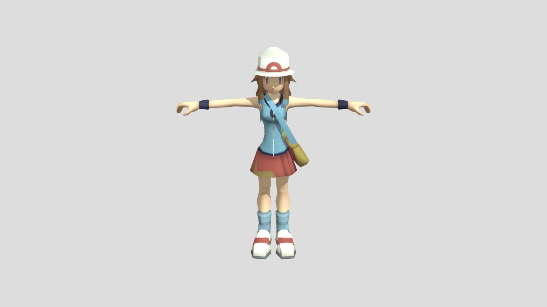 GameCube - Pokemon Colosseum - Leaf - 3D model by magakotatsu635 ...