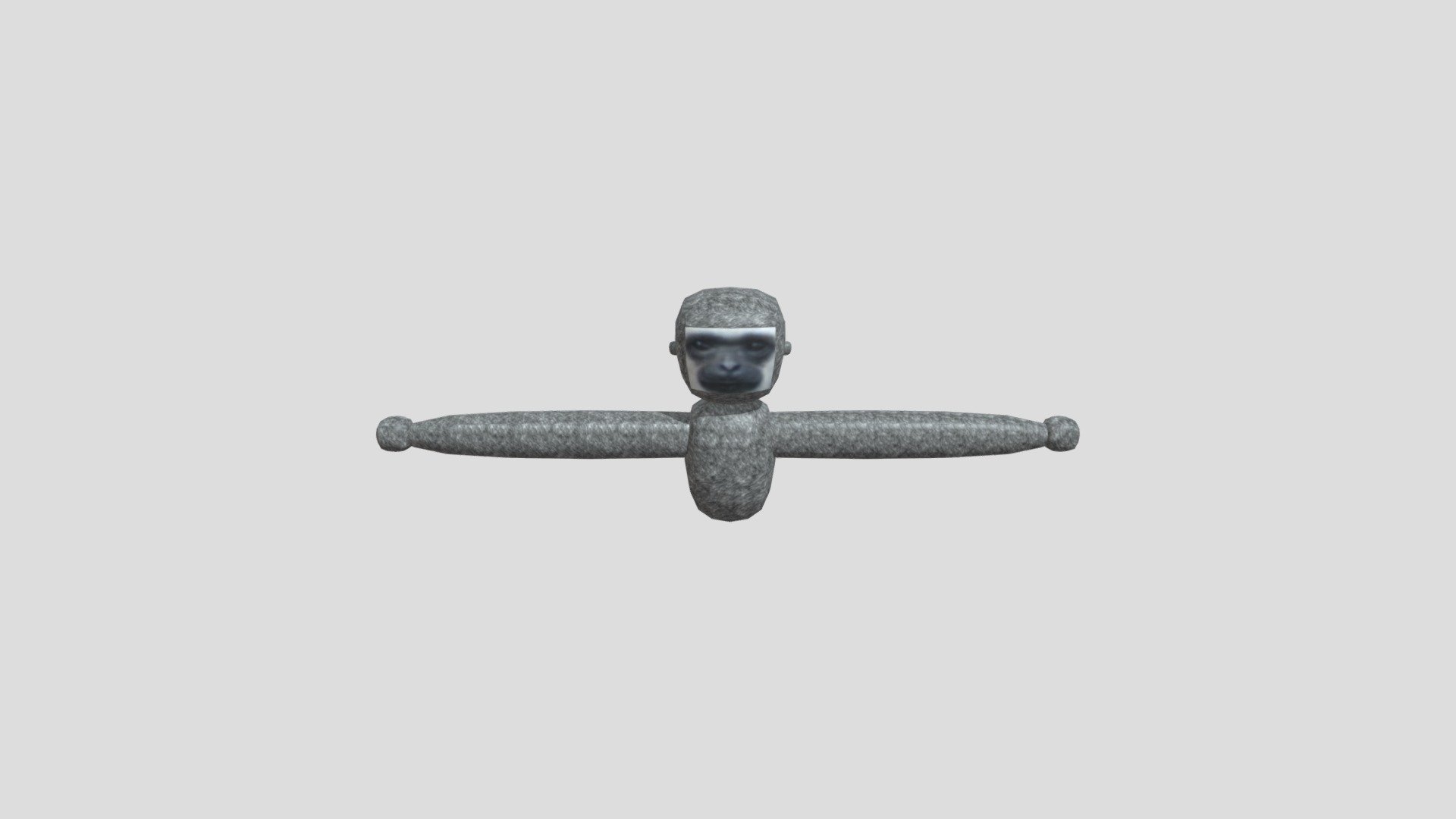 Monkey Mischief's old model remake (Fanmade) - Download Free 3D model ...