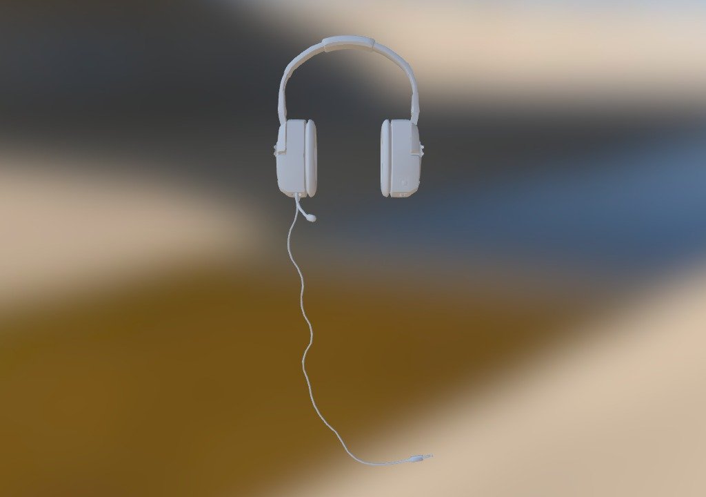 Headphones - 3D model by kharmah [b9f9f20] - Sketchfab