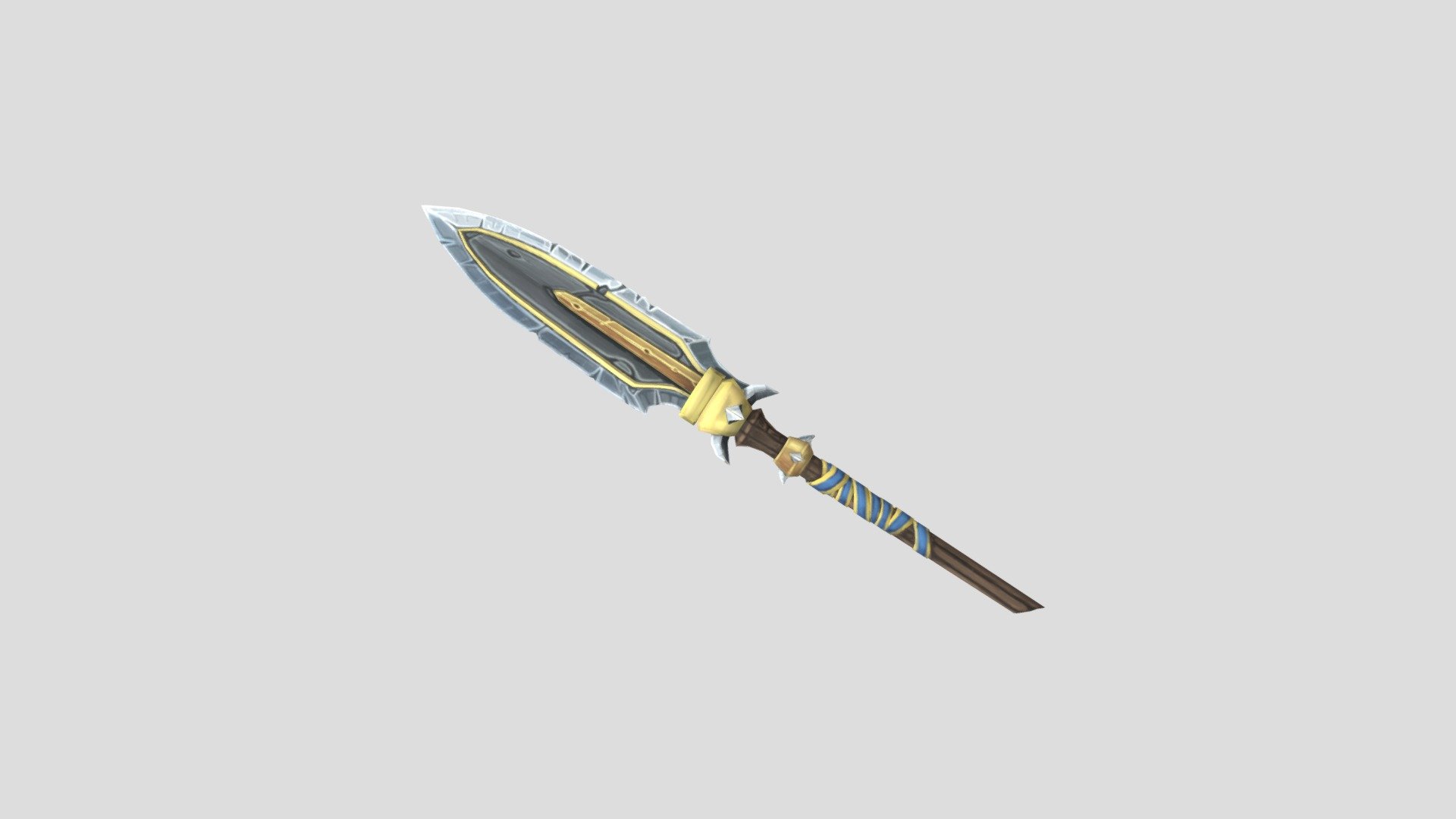 Sword in the Warcraft style - Download Free 3D model by lambofgod ...