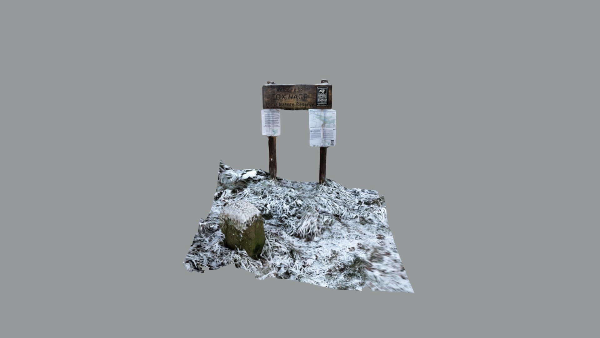 Fox hagg entrance sign - Download Free 3D model by hdsn [b9facbe ...