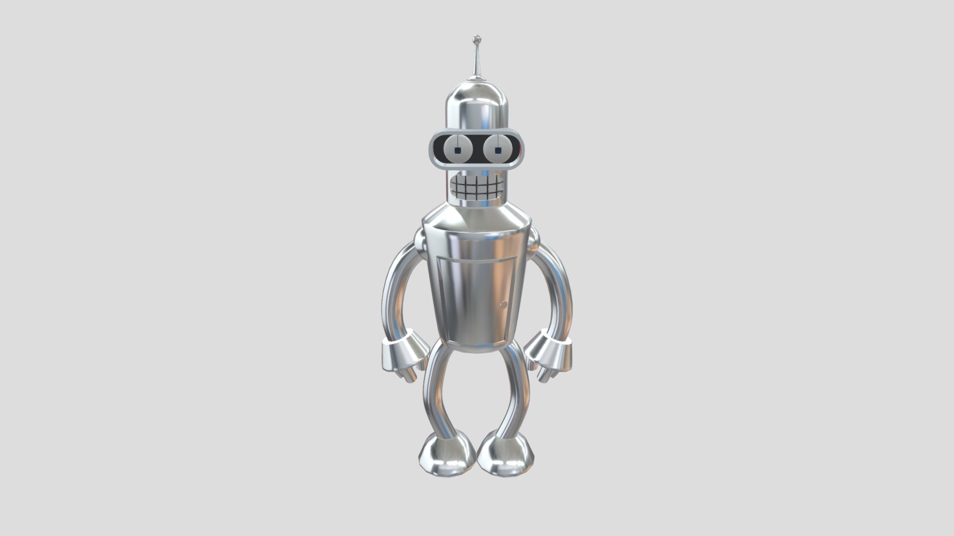 Bender - 3D model by paulacev [b9fb24c] - Sketchfab