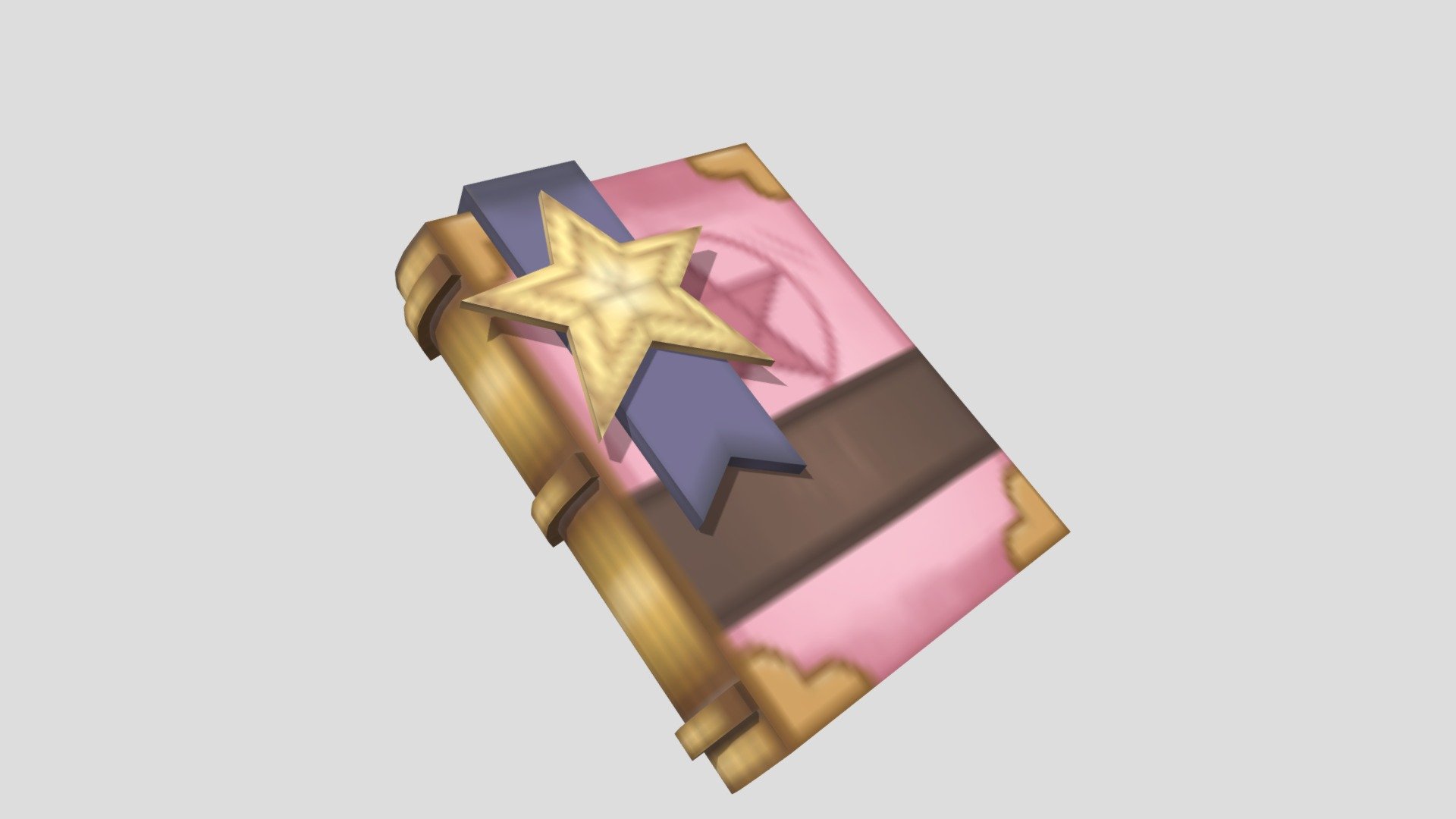 Low Poly - Starlight Spellbook - 3D model by Yinxii (@stephlianmds ...